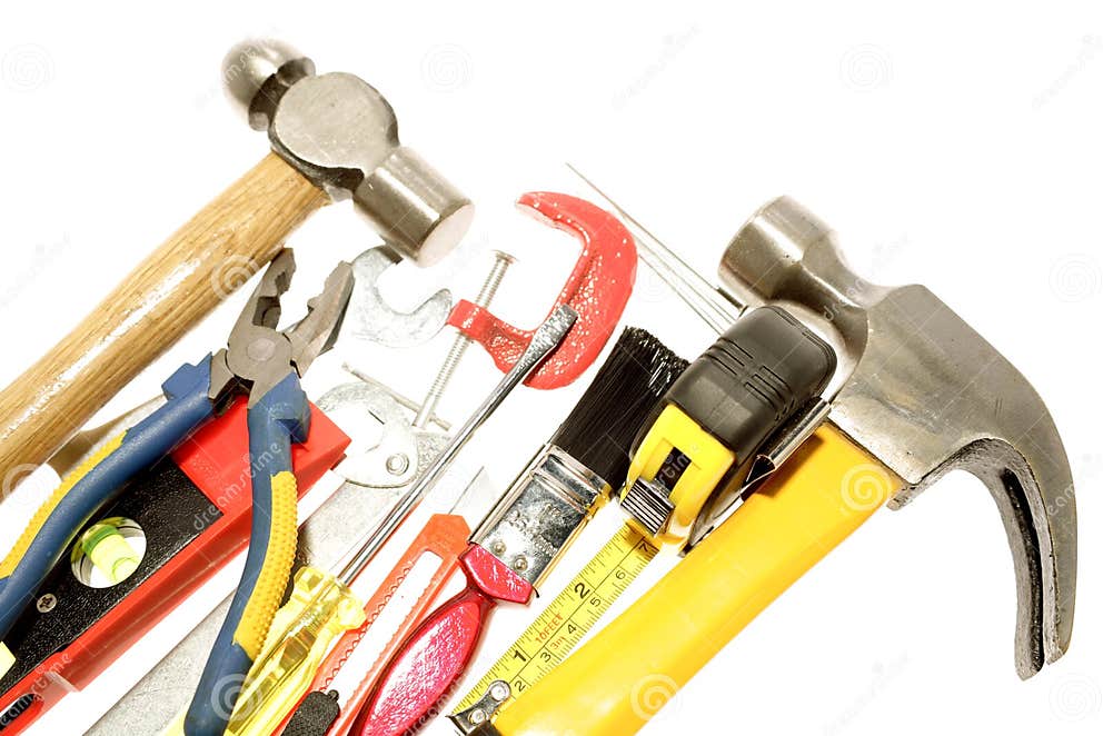 Tools stock image. Image of assortment, closeup, background - 5358407