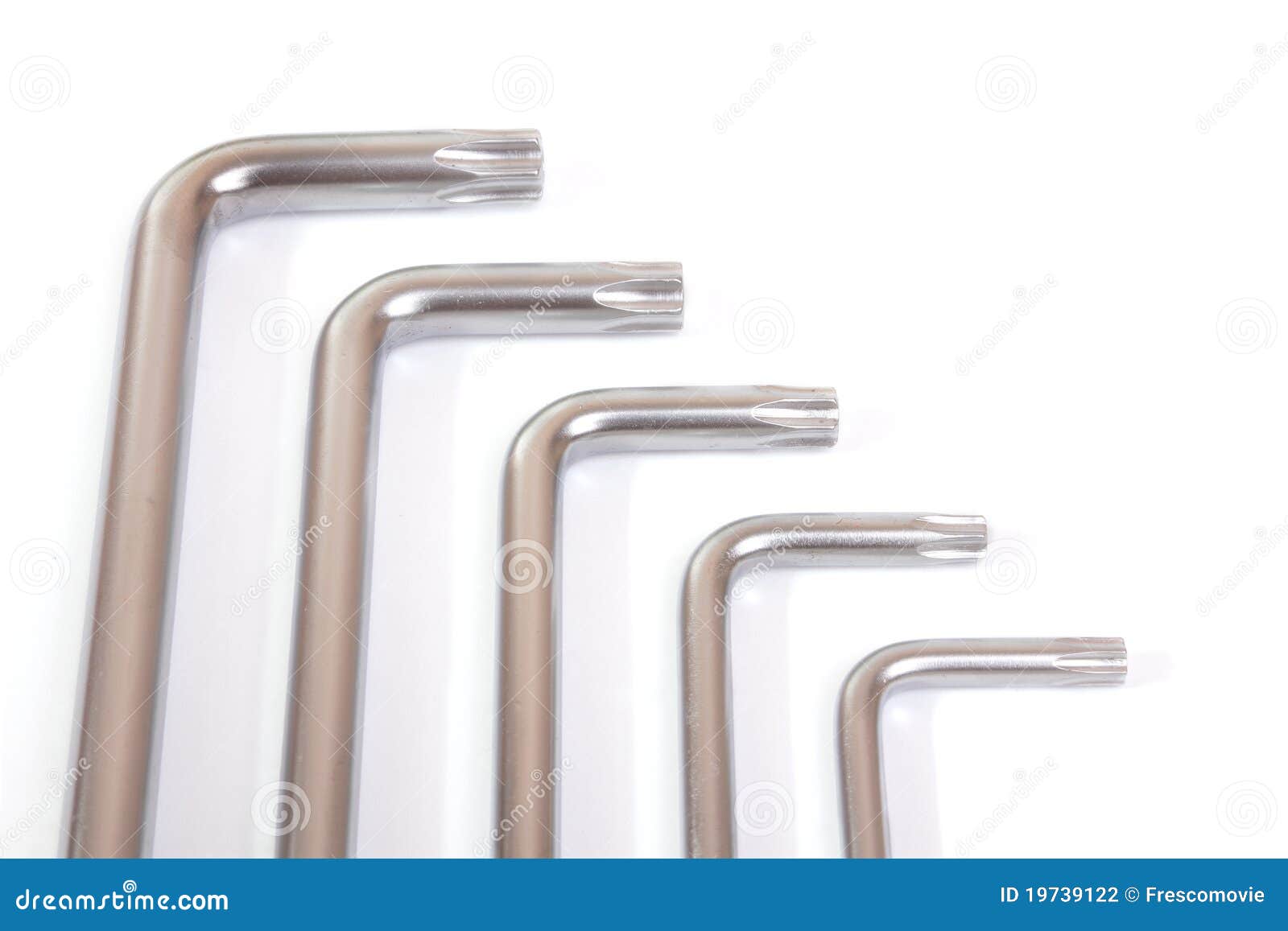 Tools, allen key set stock photo. Image of iron, isolated - 19739122