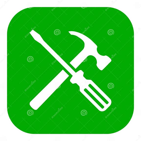 Tools and app icon stock vector. Illustration of hardware - 236873514