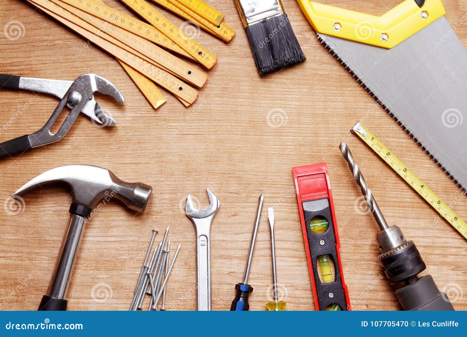 Tools stock photo. Image of industry, hardware, assortment - 107705470