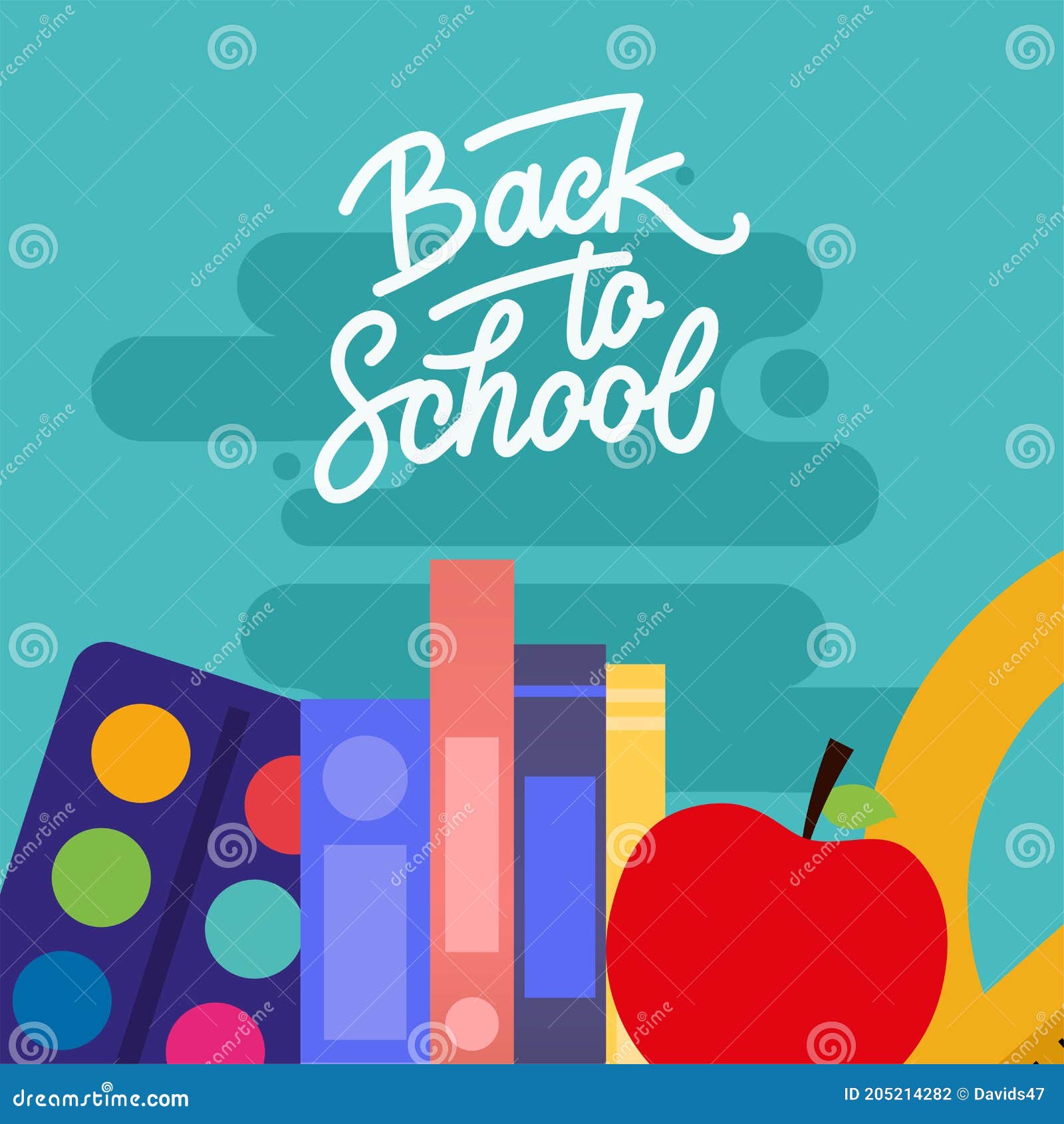 Tools Back to school stock vector. Illustration of person - 205214282