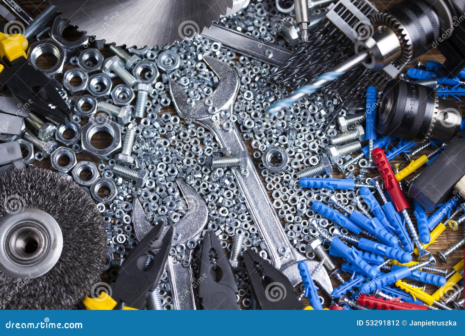 Tools background stock photo. Image of homework, bore - 53291812