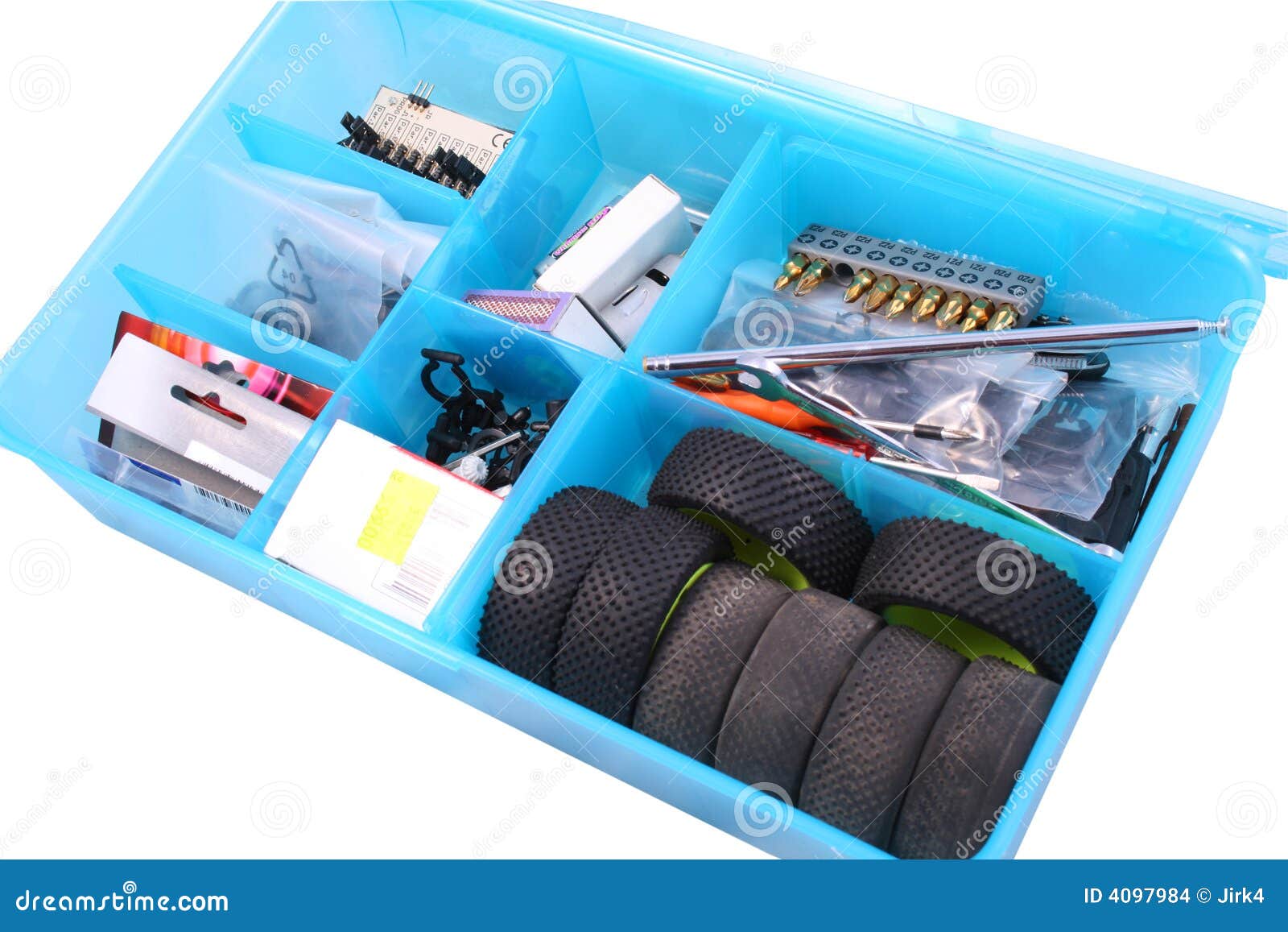 Tools box stock photo. Image of style, isolated, object - 4097984