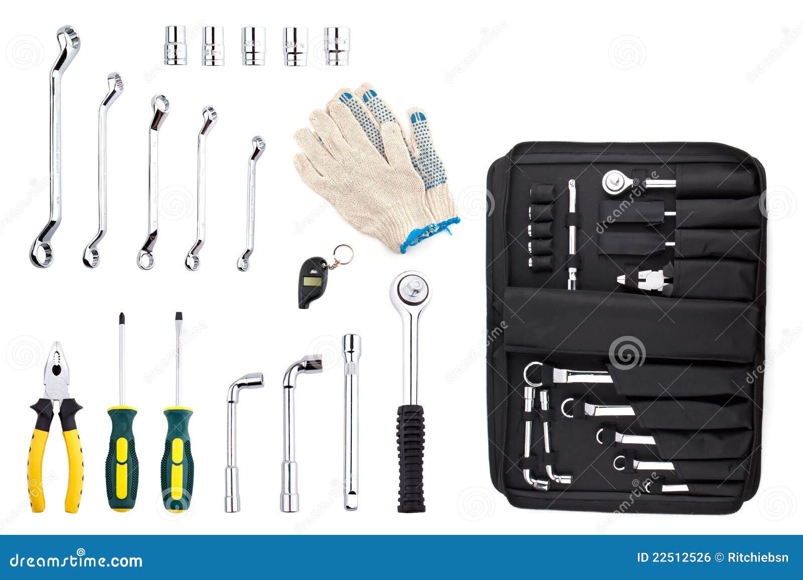 Tools for car stock photo. Image of white, screwdriver - 22512526