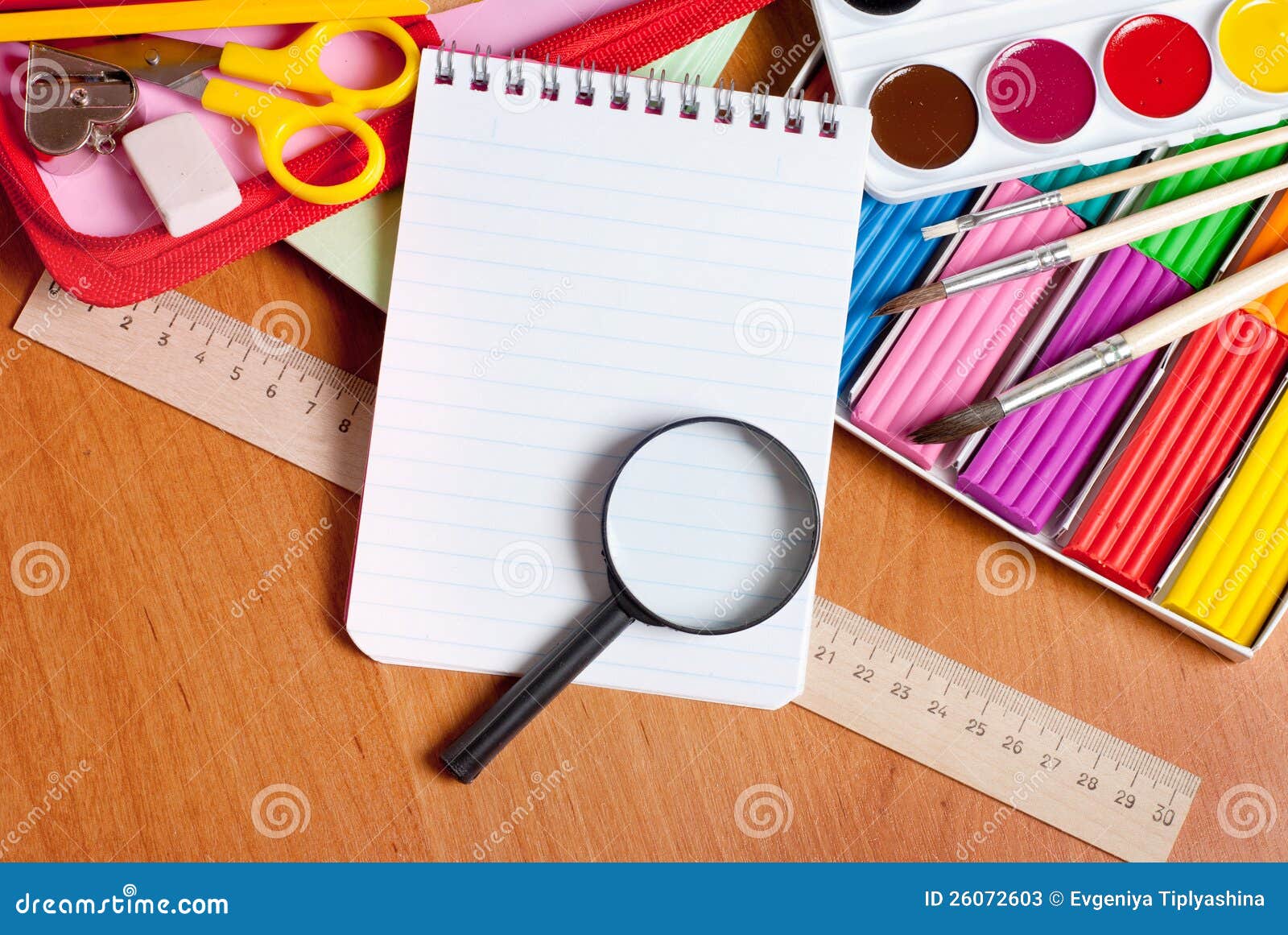 Tools for Children S Creativity Stock Image - Image of children ...