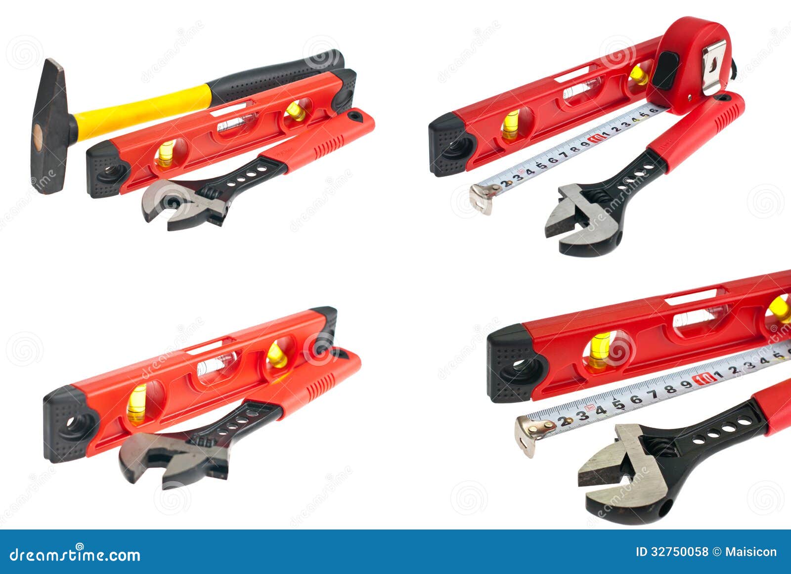 Tools collection stock photo. Image of hardware, contractor - 32750058