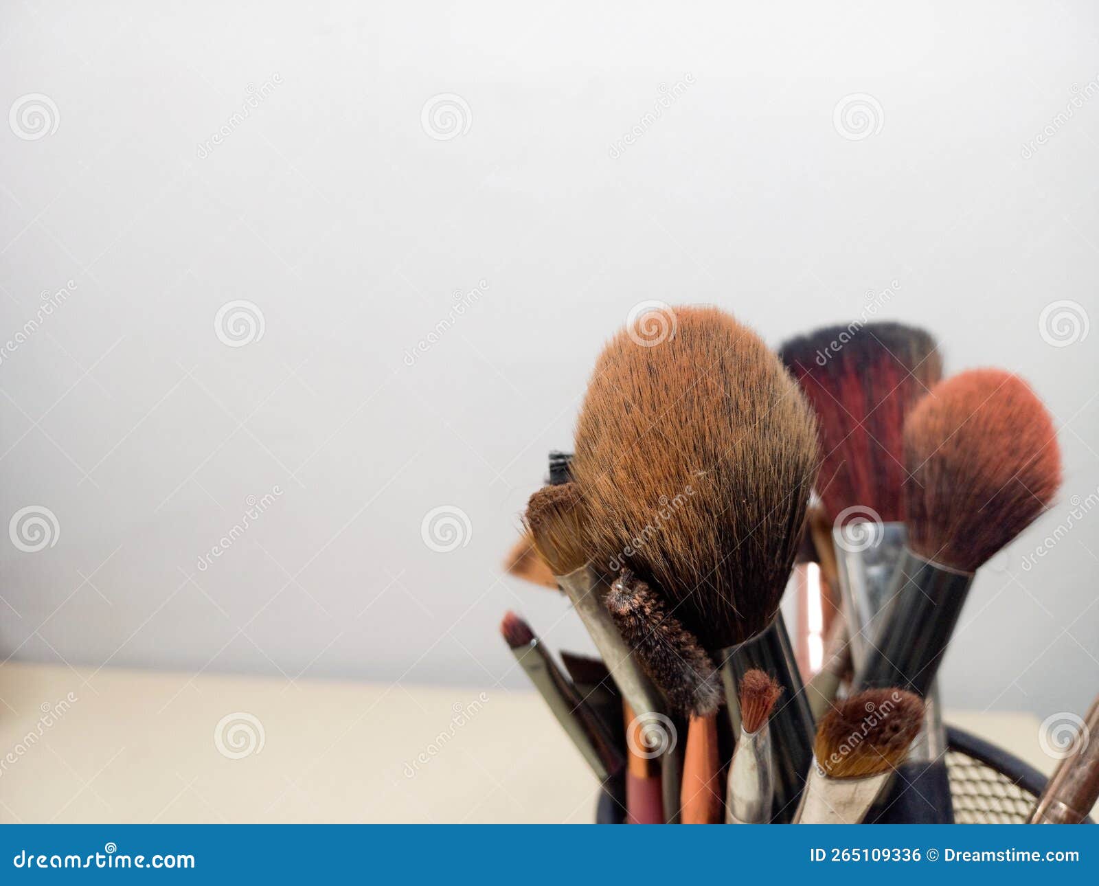 Tools Commonly Used for Make-up Stock Photo - Image of hair, leaf ...