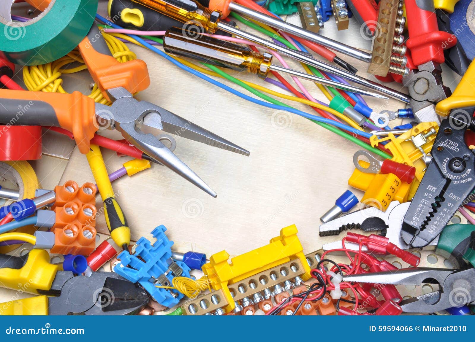 Tools and component kit stock photo. Image of industry - 59594066