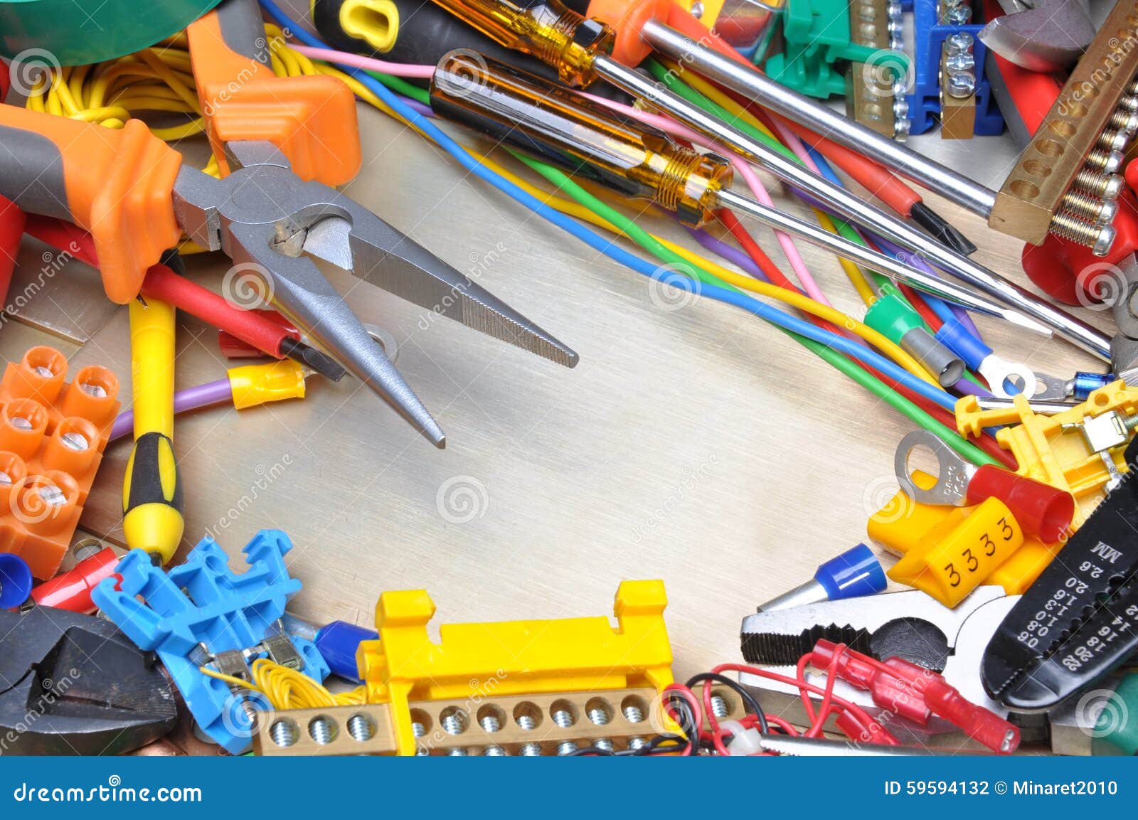 Tools and component kit stock photo. Image of industry - 59594132