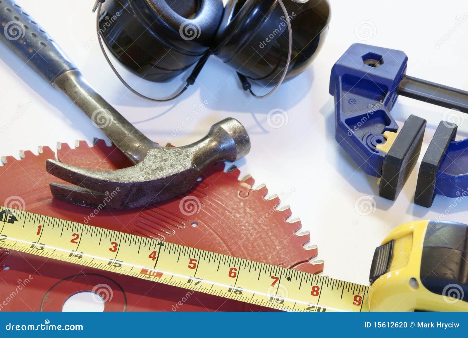 Tools Construction stock photo. Image of contractor, clamp - 15612620