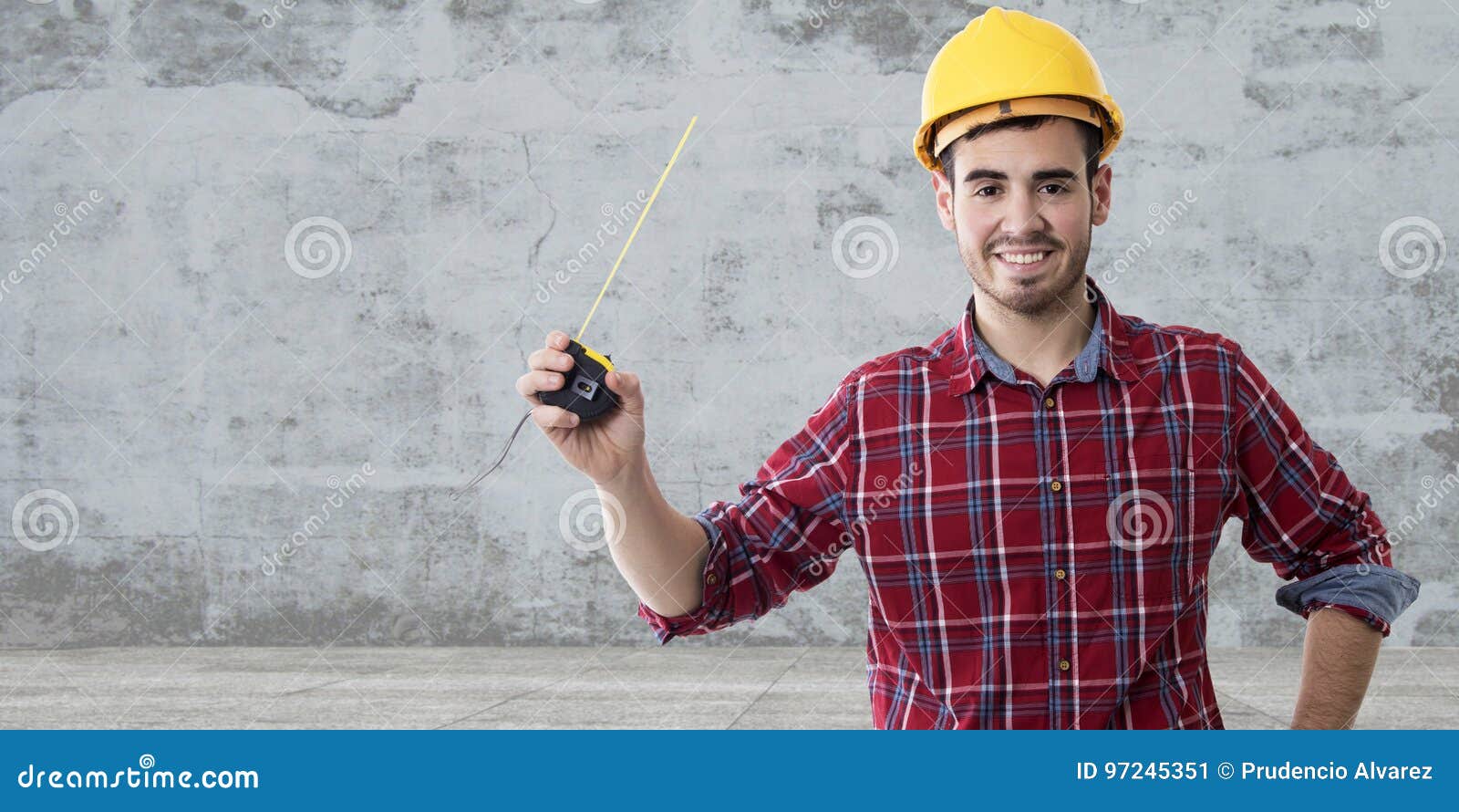 Construction Worker, Builder Stock Image - Image of construction ...