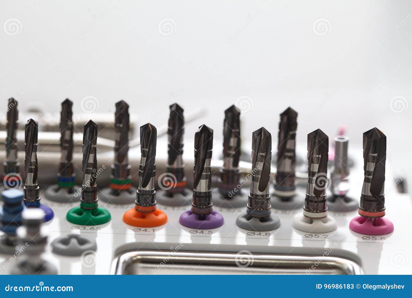 Tools for Dental Prosthetist Drill Box Set Stock Image - Image of ...