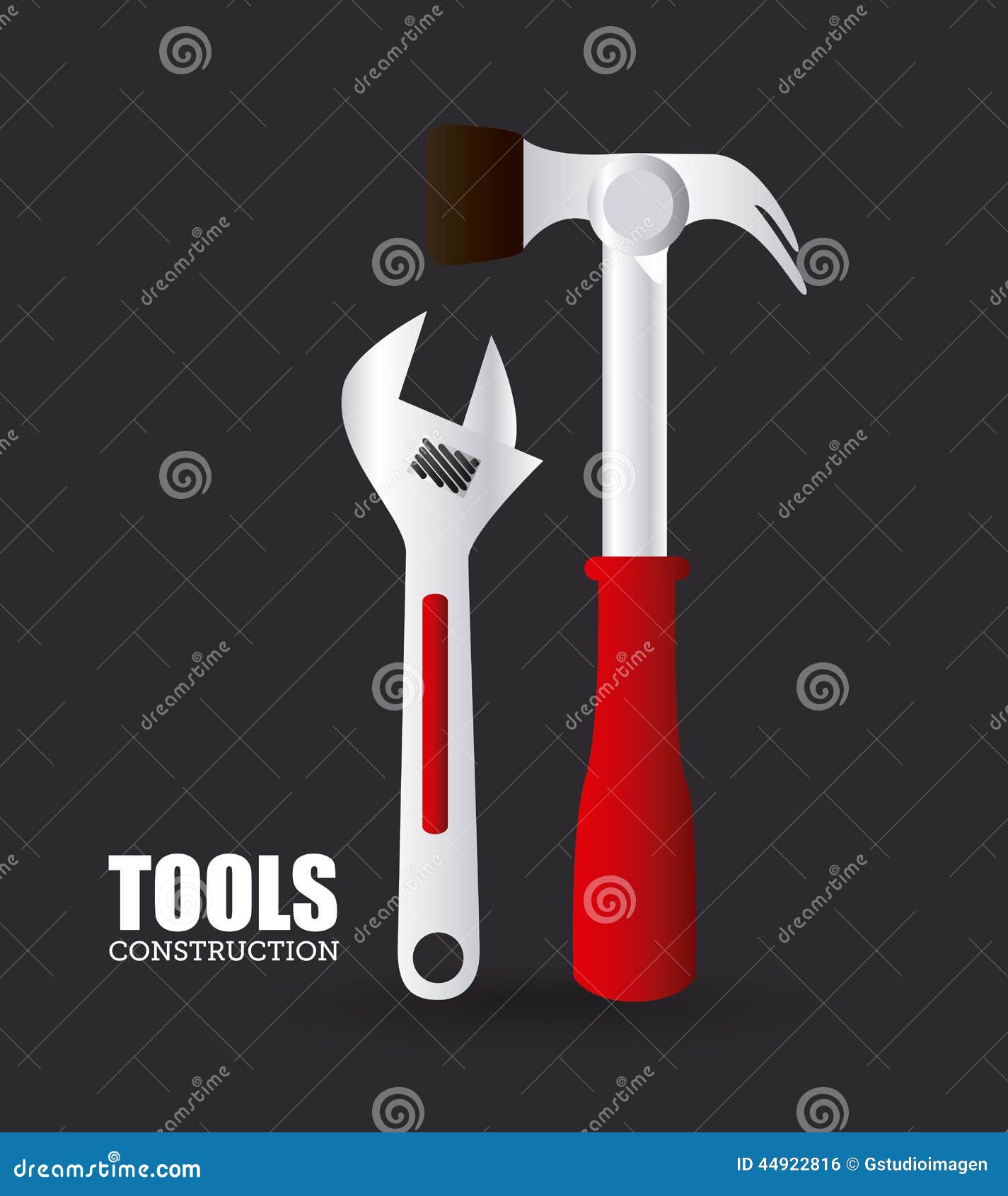 Tools design stock vector. Illustration of toolbox, handle - 44922816