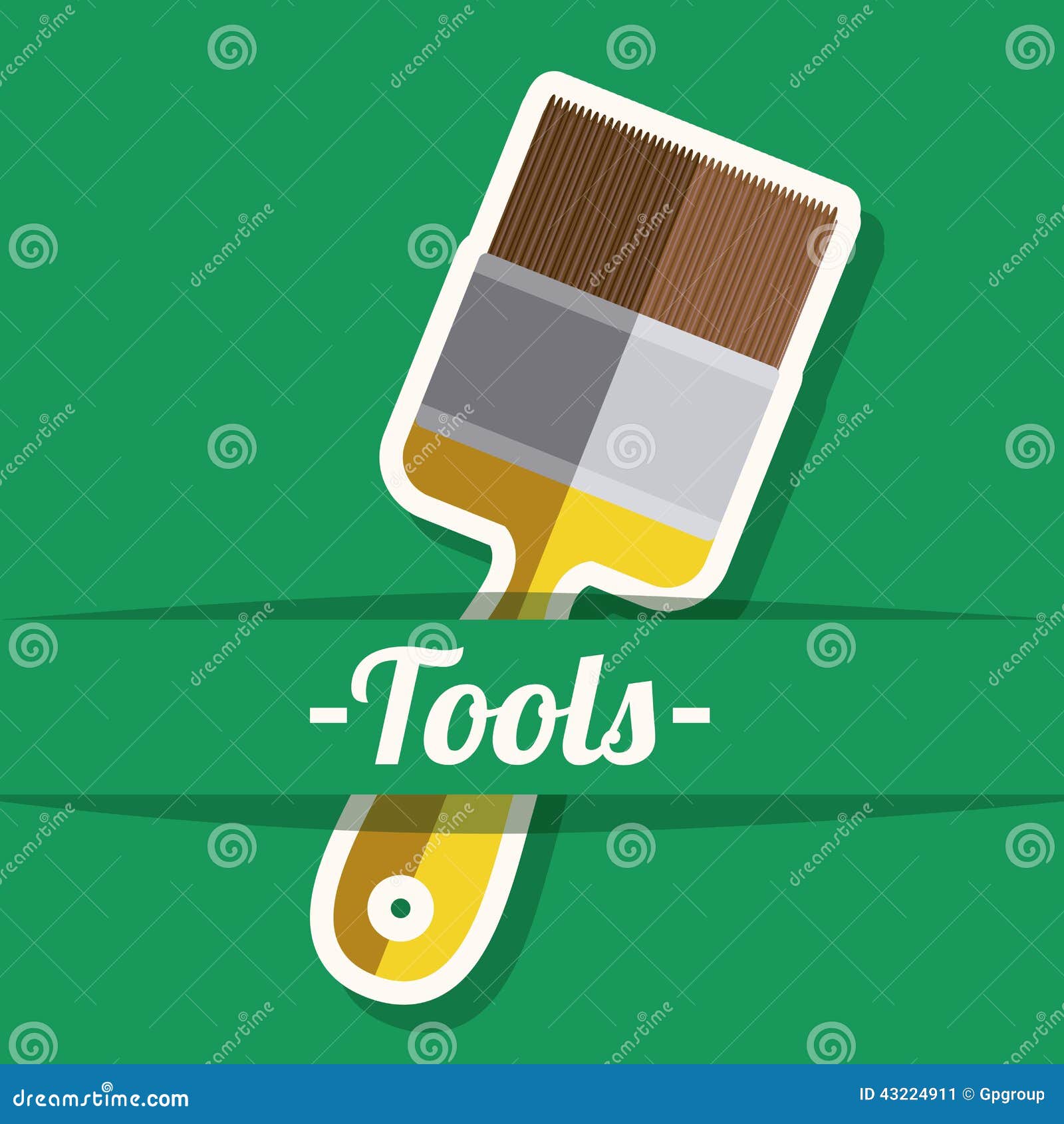 Tools design stock vector. Illustration of carpentry - 43224911