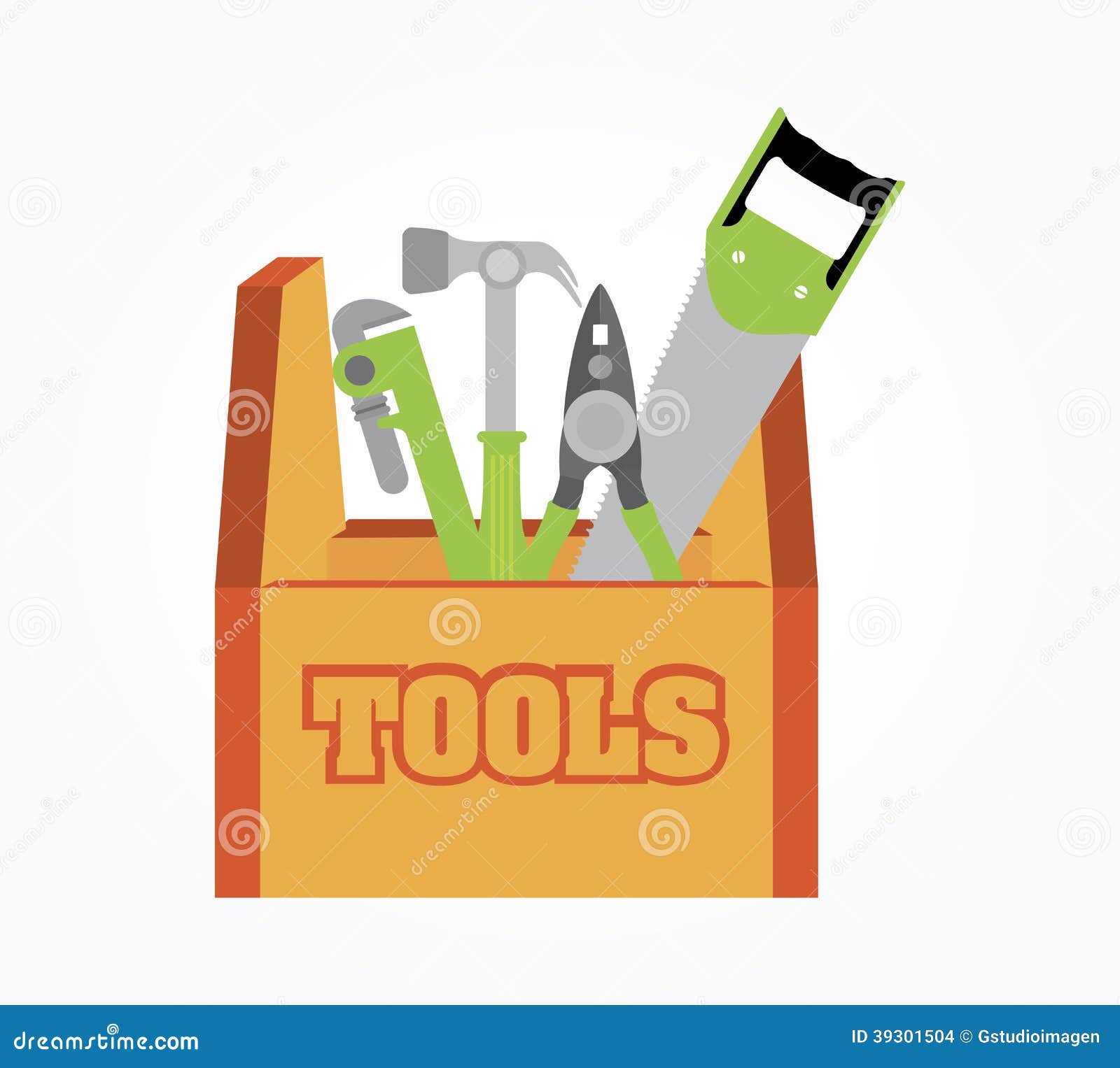 Tools design stock vector. Illustration of hammer, home - 39301504