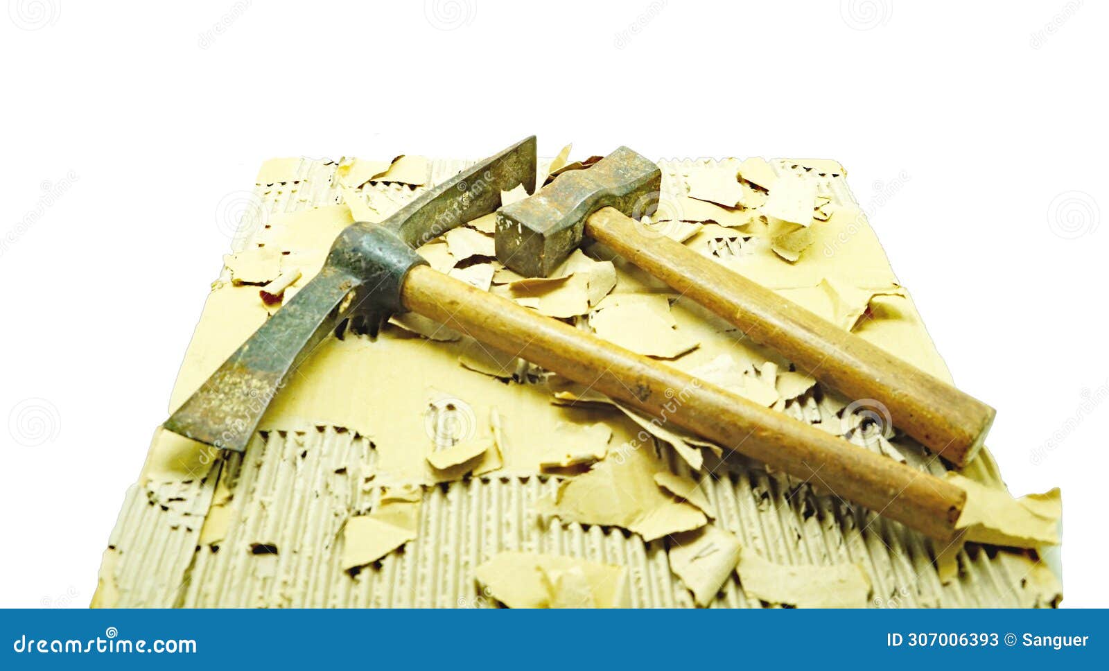 Tools for DIY on White Background Stock Image - Image of workshop ...