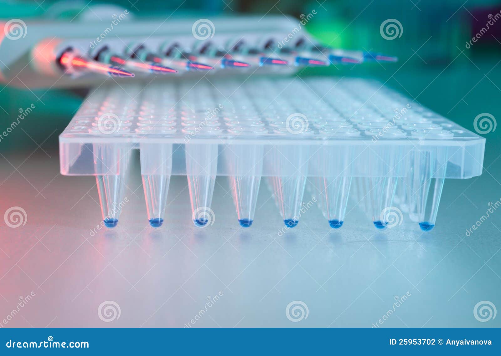 Tools for DNA analysis stock photo. Image of blood, channel - 25953702