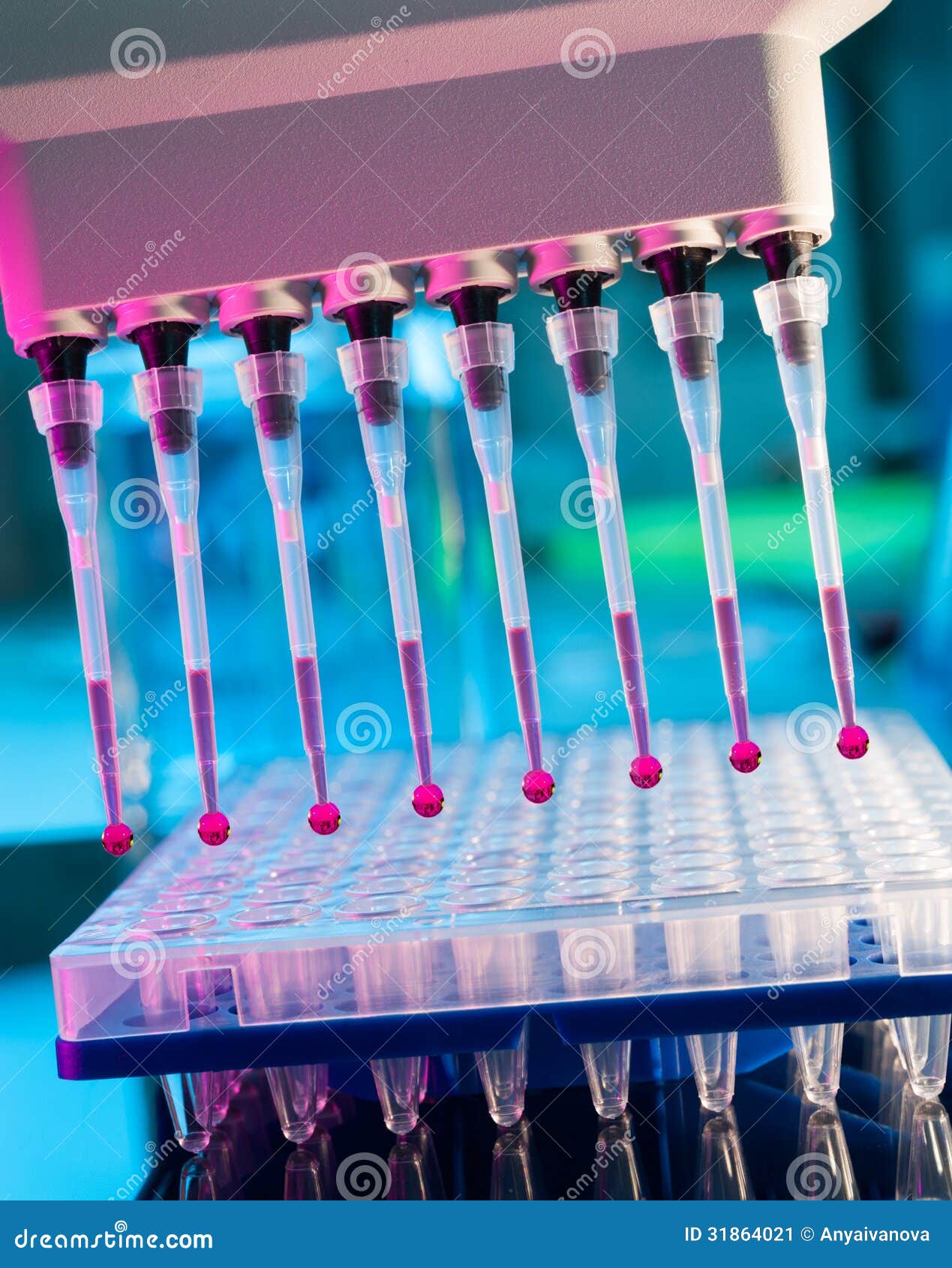 Tools for DNA analysis stock image. Image of laboratory - 31864021