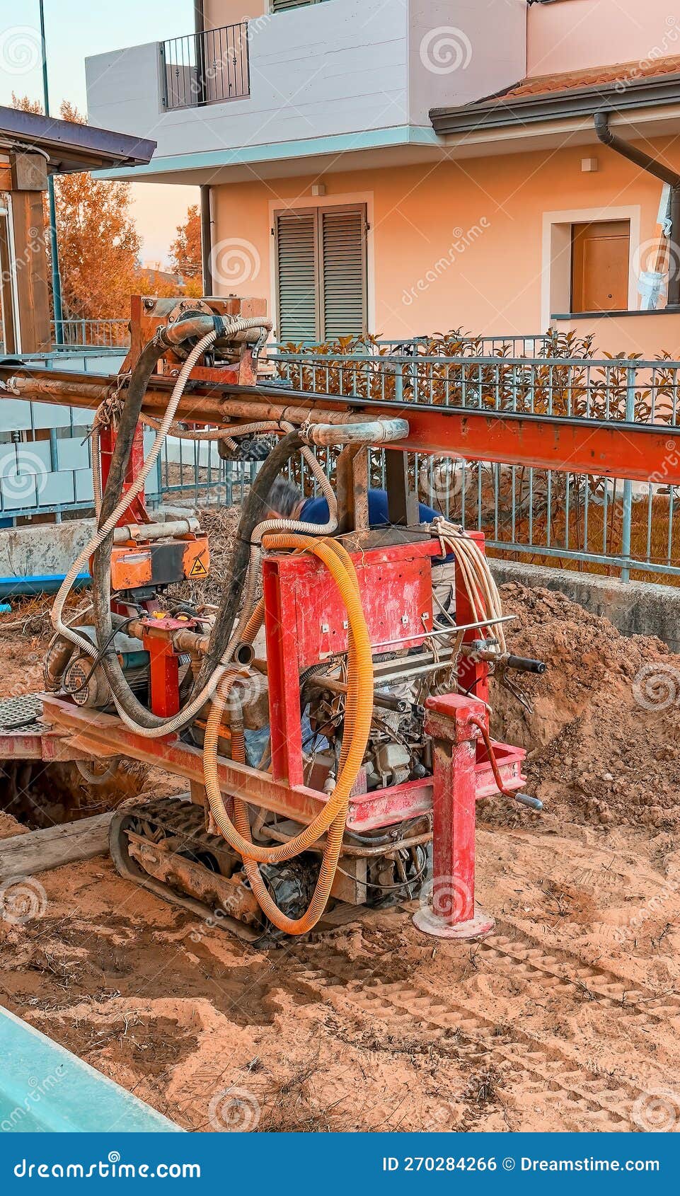 Tools for Drilling a Well Under Water. Installing the System for ...
