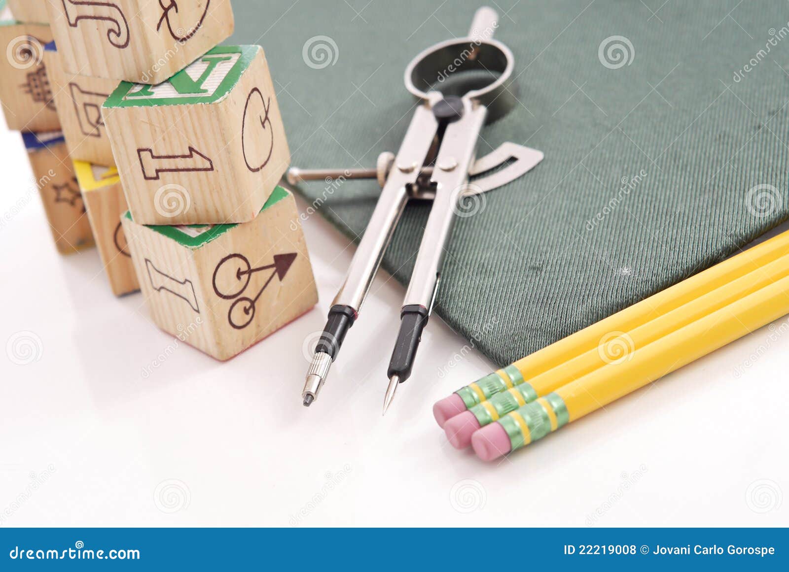 Tools for Education stock photo. Image of blocks, circle - 22219008