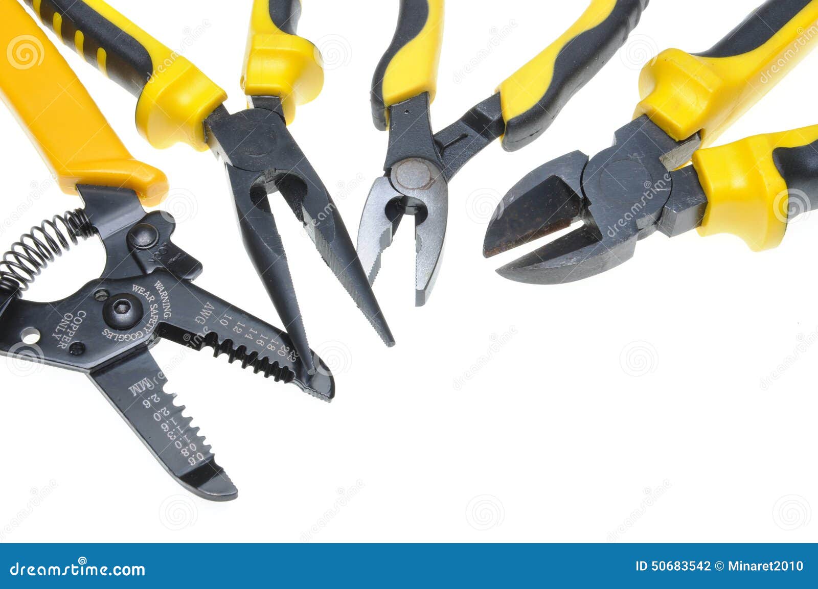 Tools for Electrical Installation Stock Photo - Image of close, pliers ...