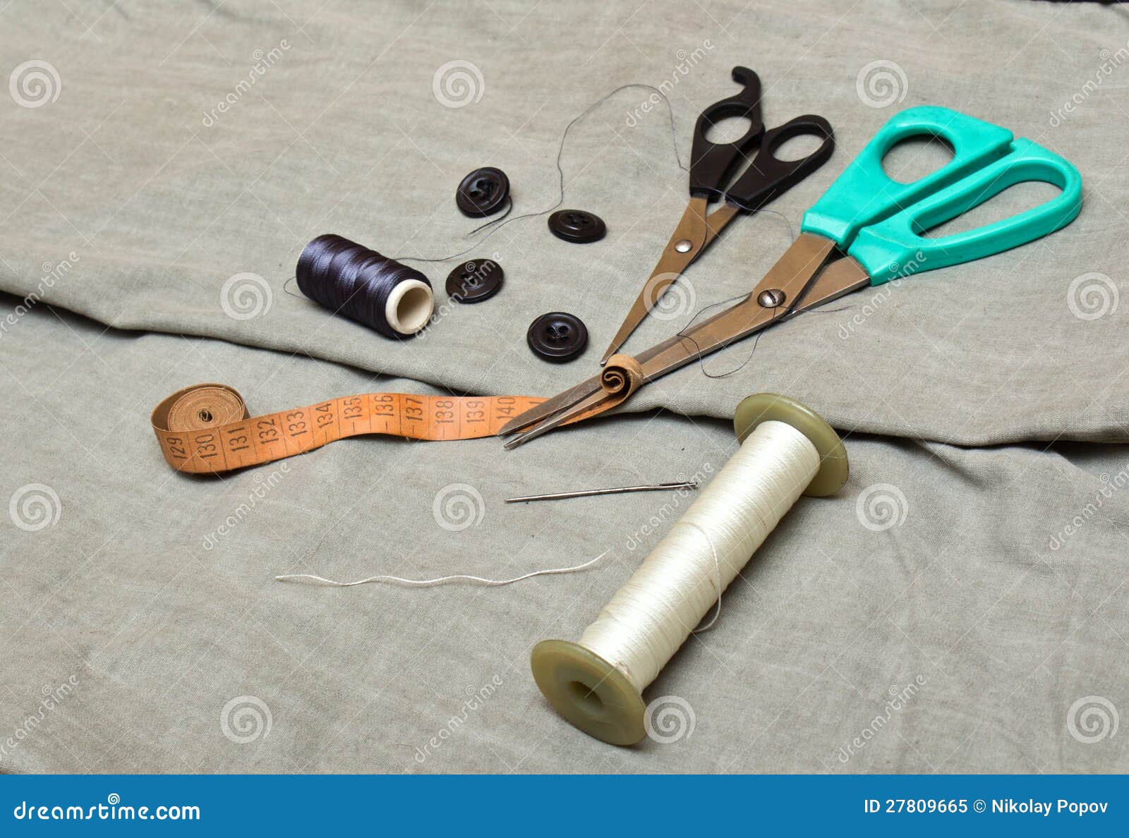 Tools for embroidery stock image. Image of group, thread - 27809665