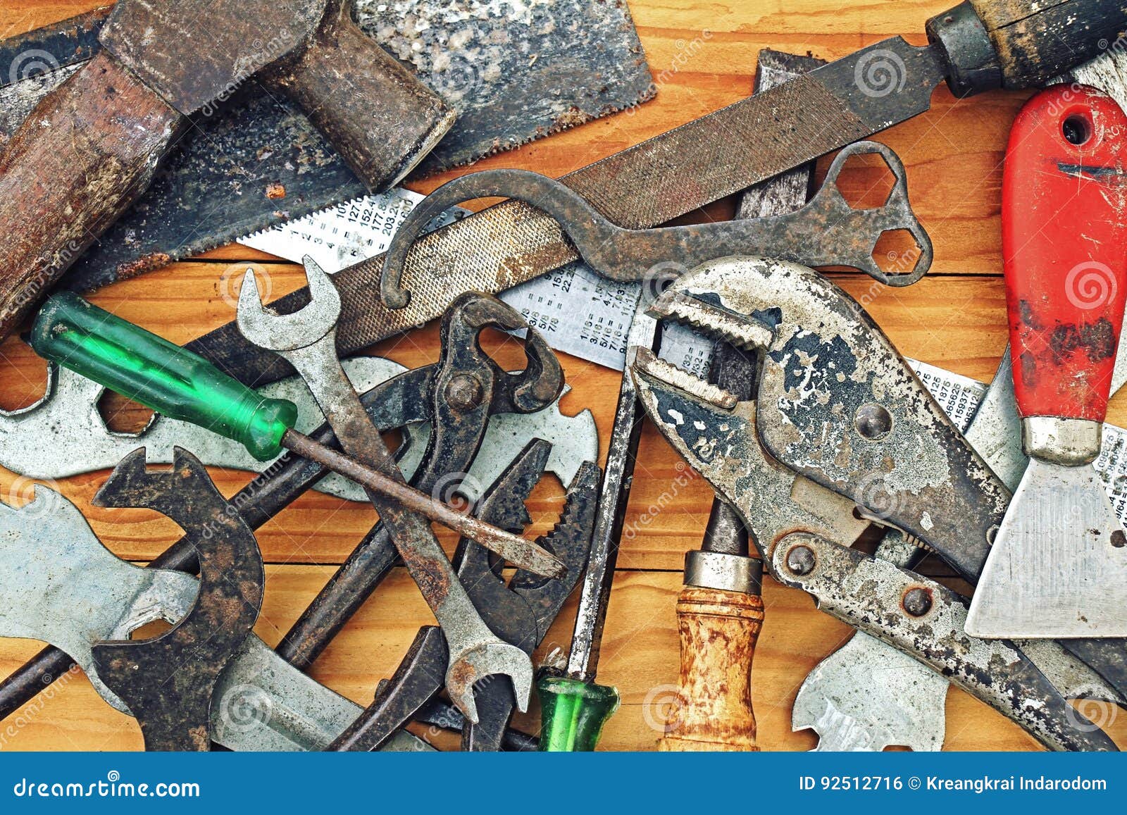 Tools and equipment. stock photo. Image of dark, plumbing - 92512716