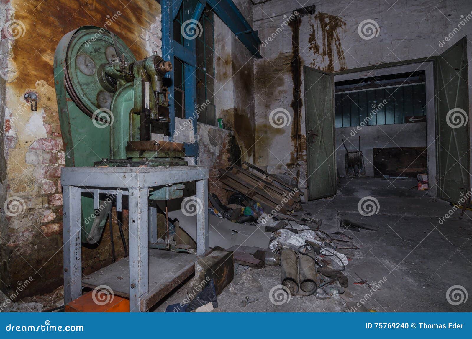 Tools in factory stock photo. Image of construction, facade - 75769240