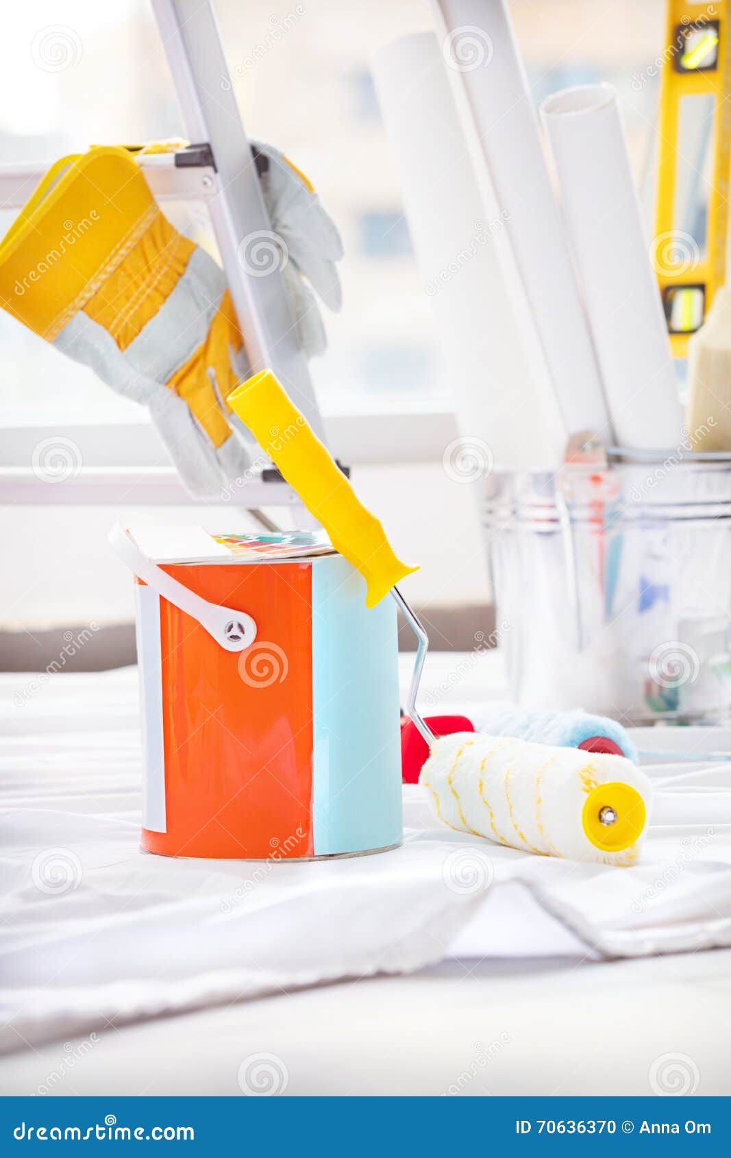 Tools for home renovation stock photo. Image of decorating - 70636370