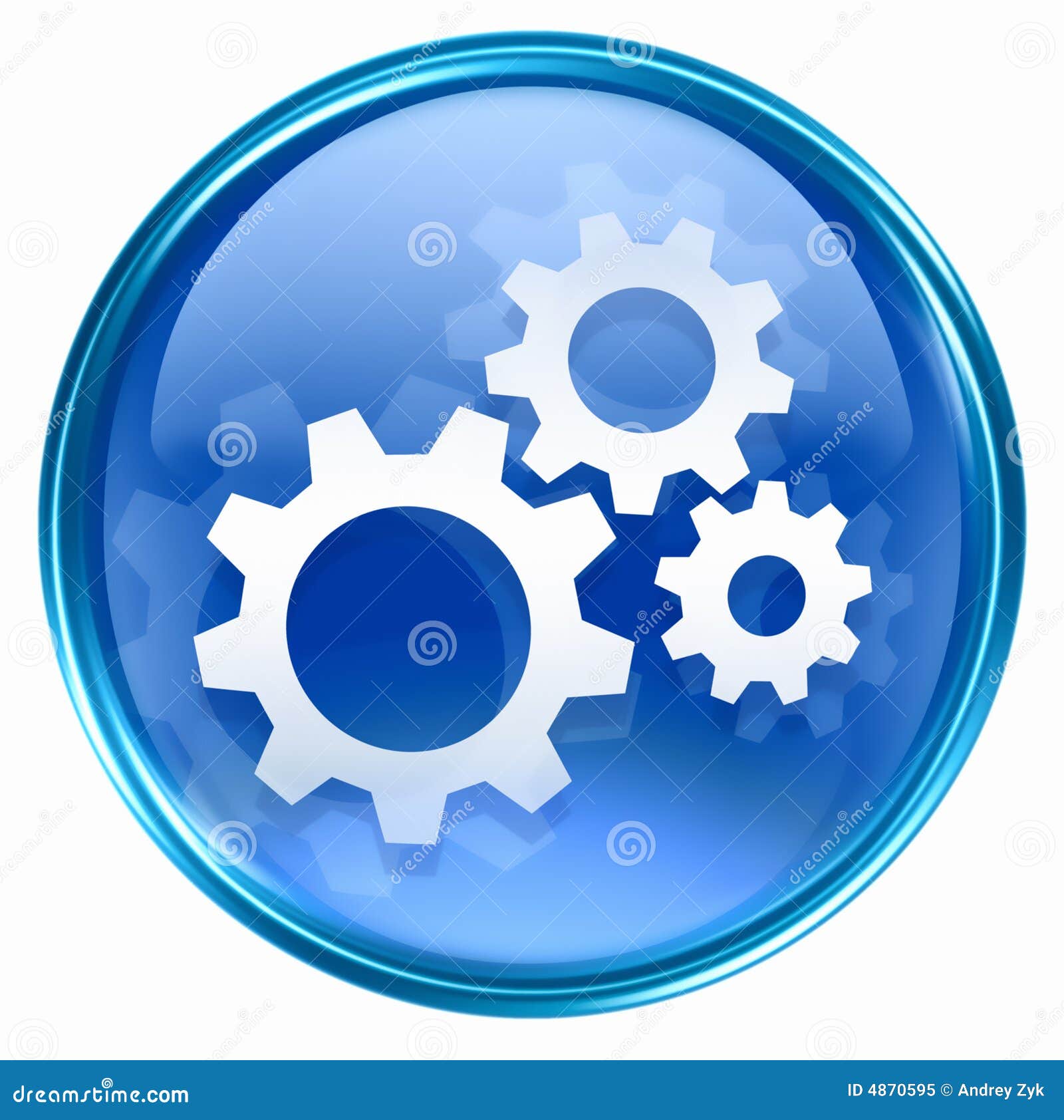 Tools icon blue stock illustration. Illustration of diode - 4870595