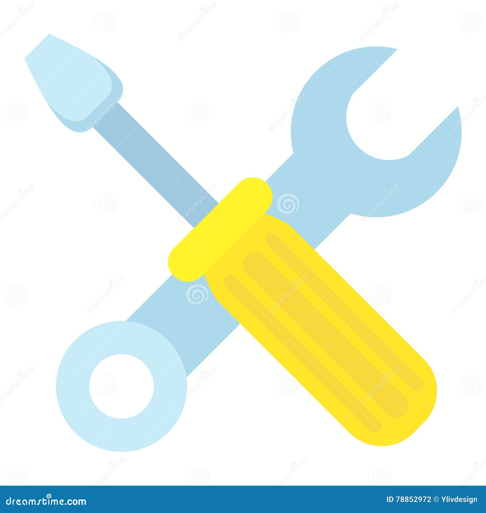 Tools icon, cartoon style stock vector. Illustration of adjustable ...