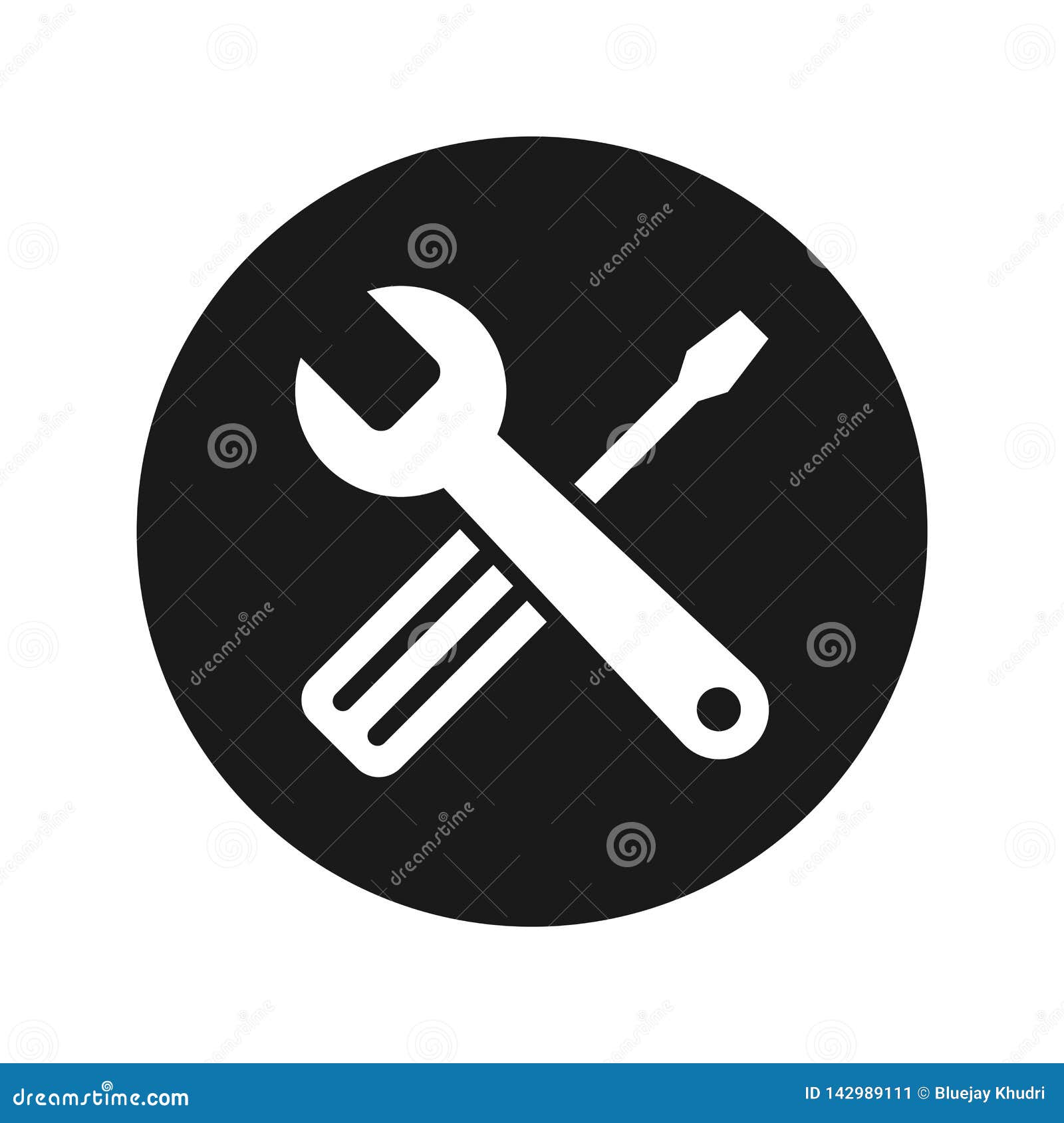 Tools Icon Flat Black Round Button Vector Illustration Stock Vector ... Tools Icon Flat Black Round Button Vector Illustration Stock Vector ...