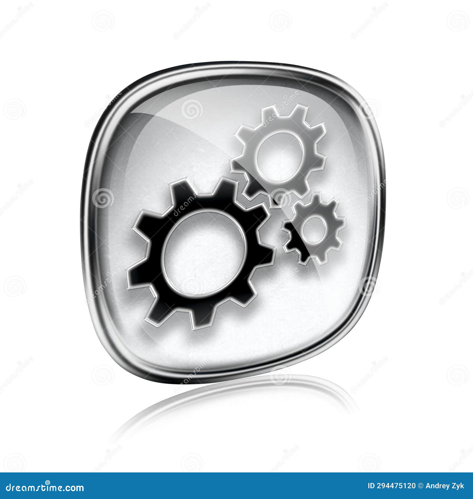 Tools icon grey glass. stock illustration. Illustration of design ...