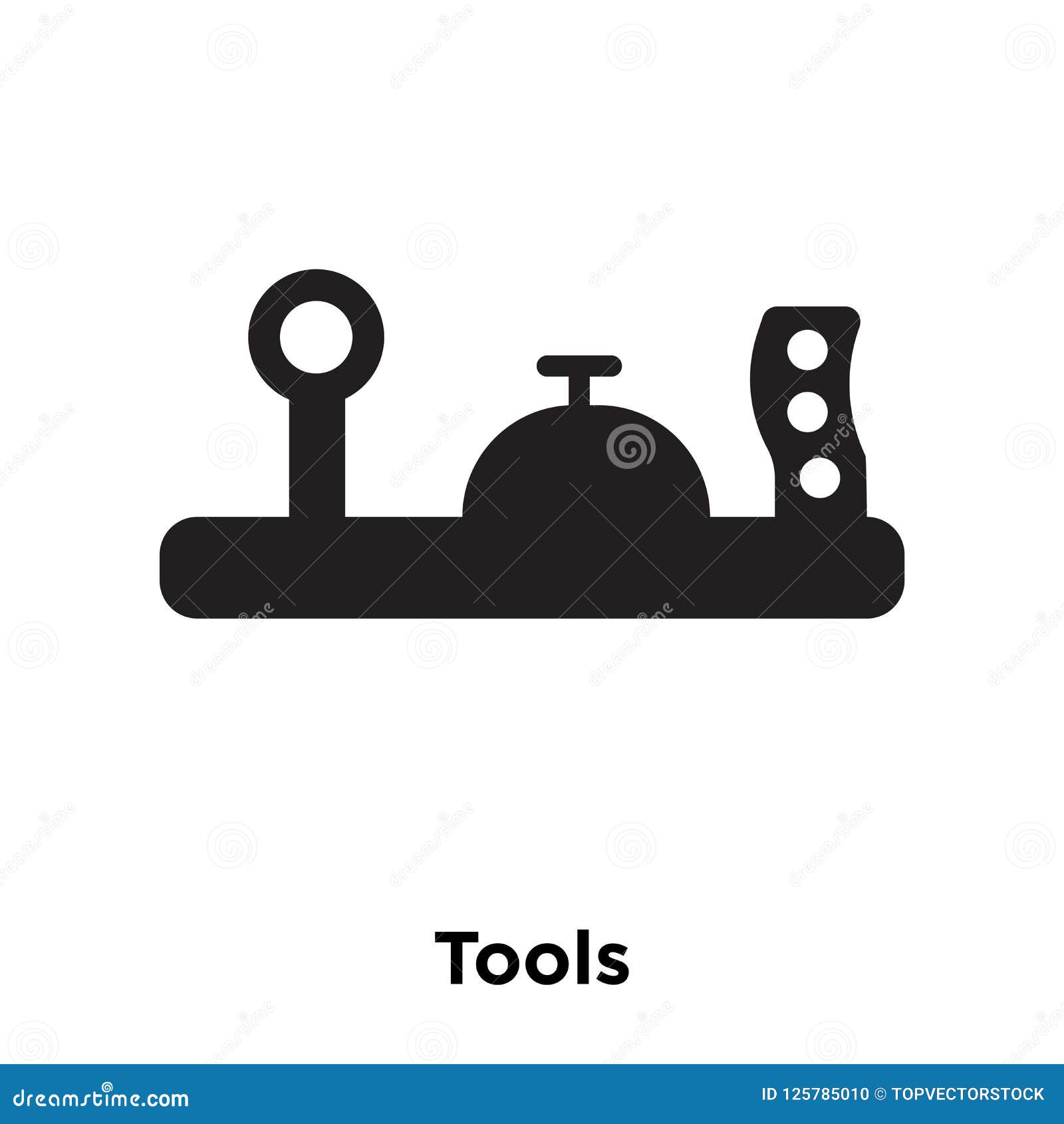Tools Icon Vector Isolated on White Background, Logo Concept of Stock ...
