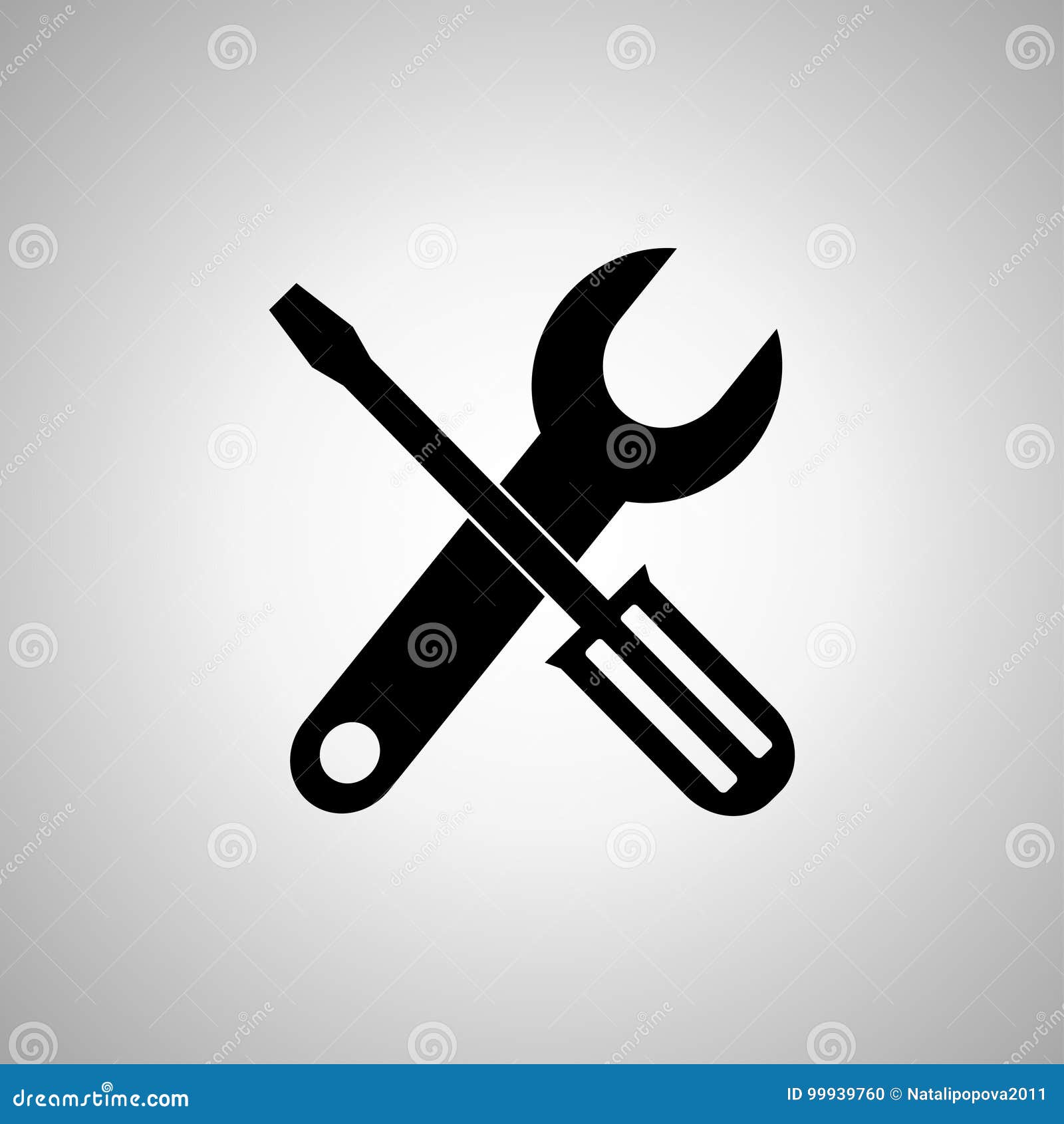 Tools Icon, Tools Icon Vector, Tools Icon Symbol. Stock Vector ...