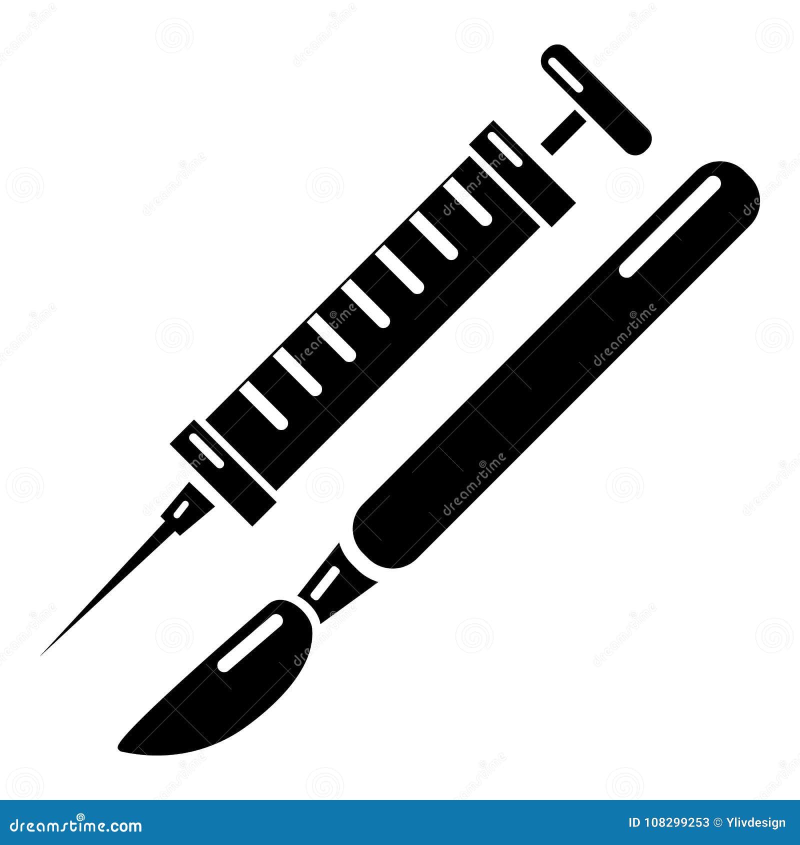 Tools Injection Icon, Simple Style. Stock Vector - Illustration of ...