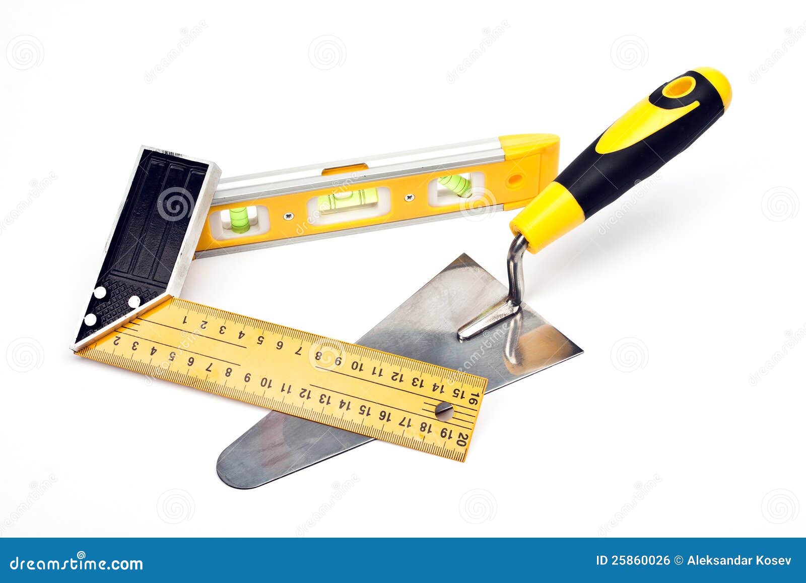 Tools and instruments stock photo. Image of construction - 25860026