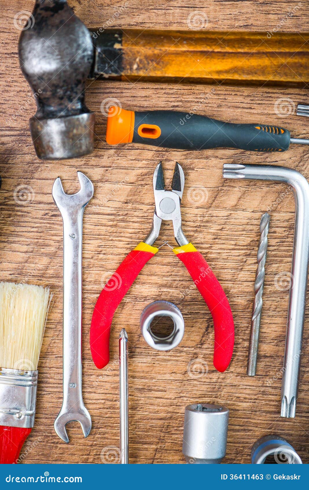 Tools and instruments stock image. Image of garage, sharp - 36411463