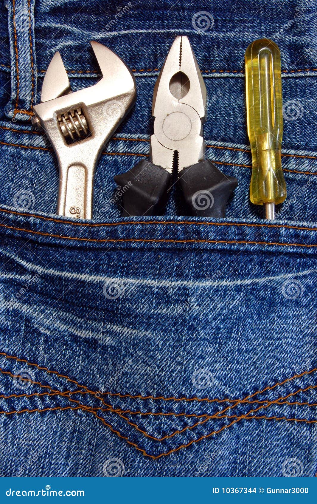 Tools and jeans stock photo. Image of caliper, jeans - 10367344