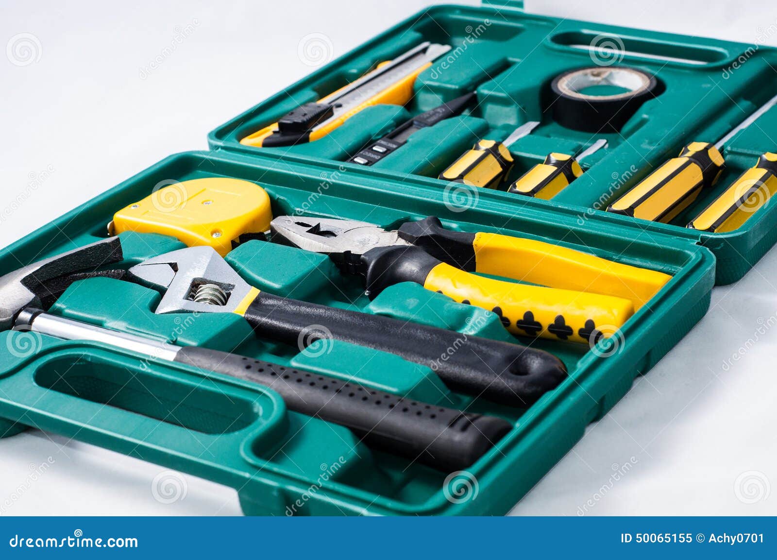 Tools kit stock image. Image of blue, cutter, labour - 50065155