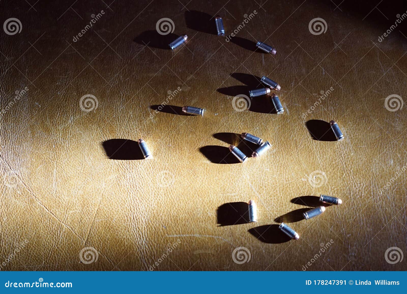 Scattered bullet shadows stock image. Image of garda - 178247391