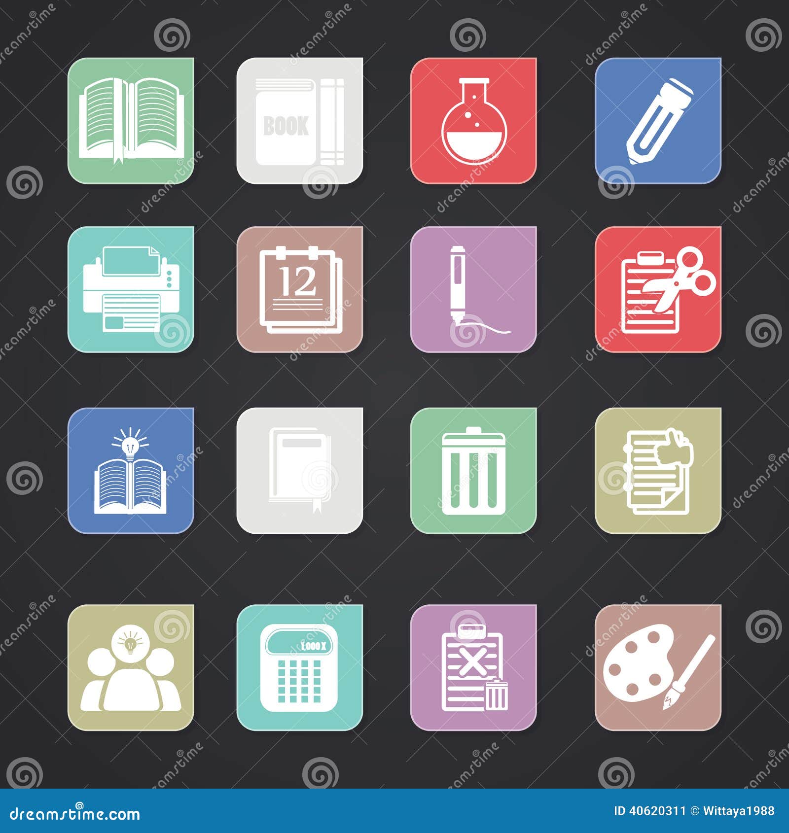 Learning Tools Icon Stock Illustrations – 3,178 Learning Tools Icon ...