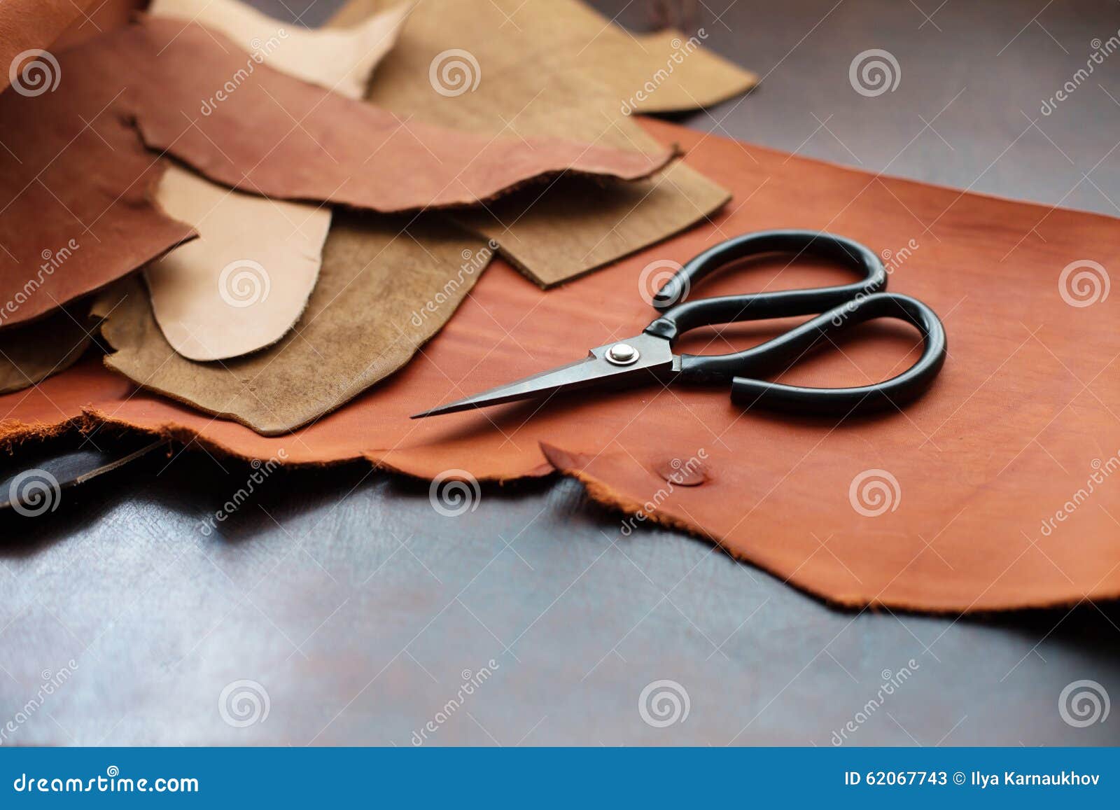 Tools for leathercraft stock image. Image of tailor, blade - 62067743