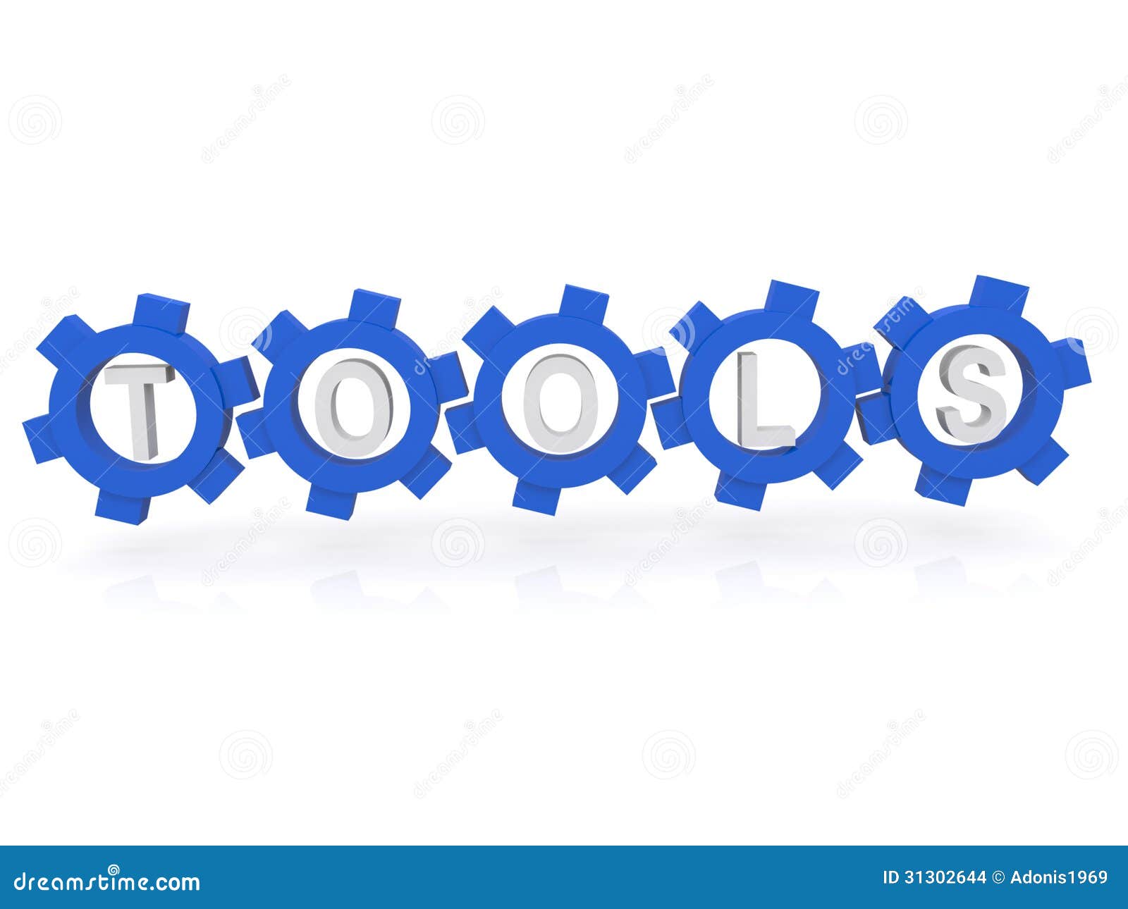 Tools stock illustration. Illustration of interlocked - 31302644