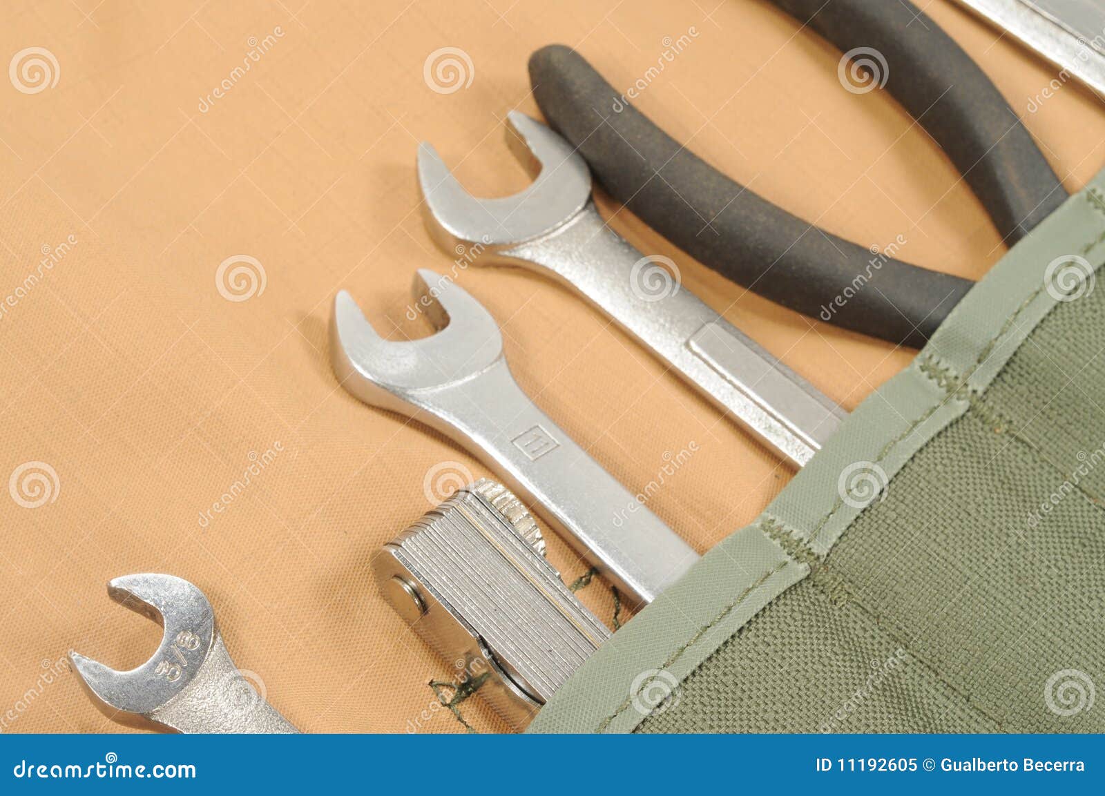 Tools Macro stock image. Image of hand, closeup, isolated - 11192605