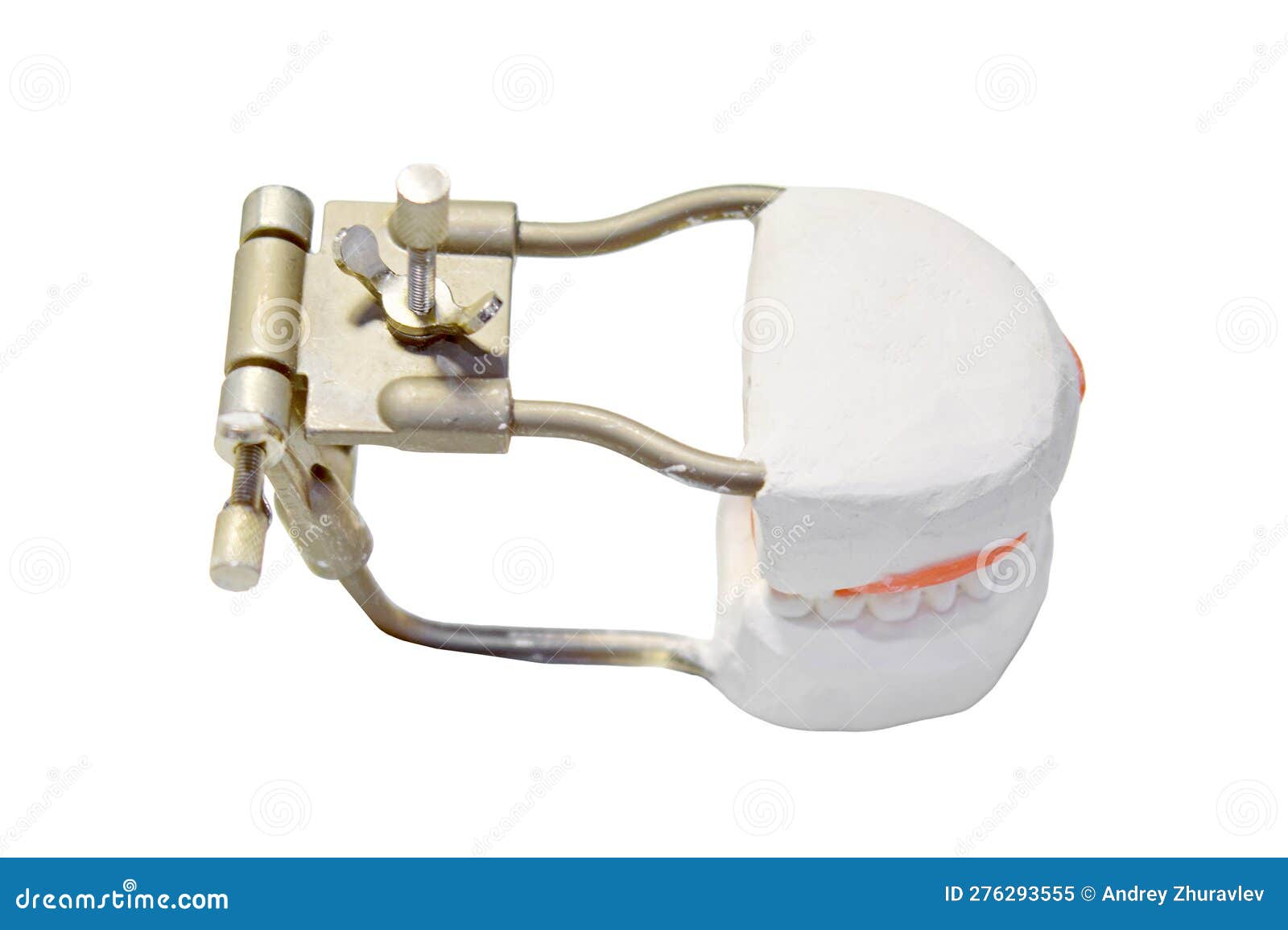 Tools for Making False Teeth by a Prosthetist - Dantist, Isolated on a ...