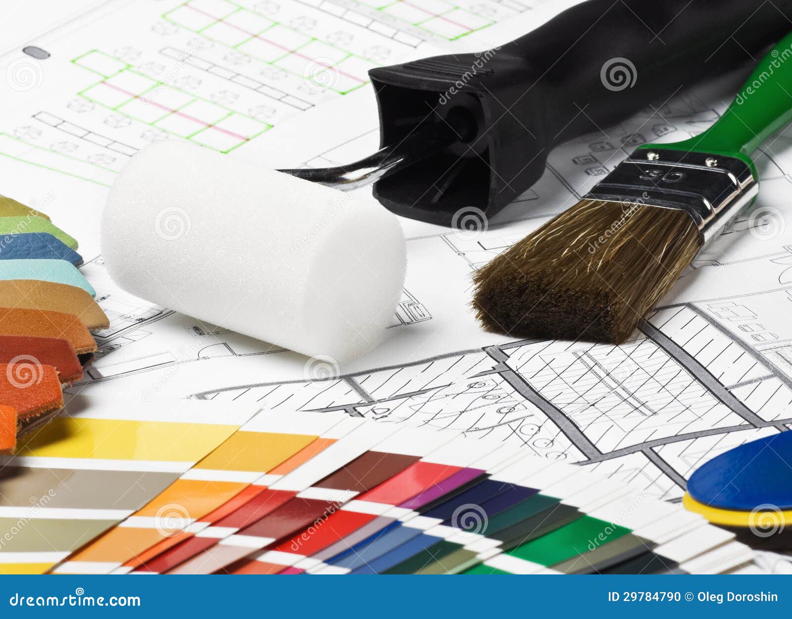 Tools and Materials To Repair Stock Photo - Image of housework, house ...
