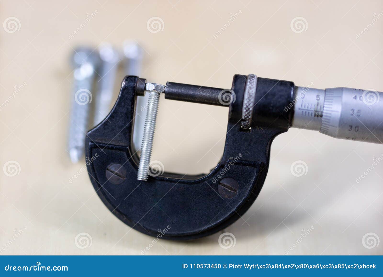 Tools and Measuring Accessories on a Wooden Workshop Table. Making ...