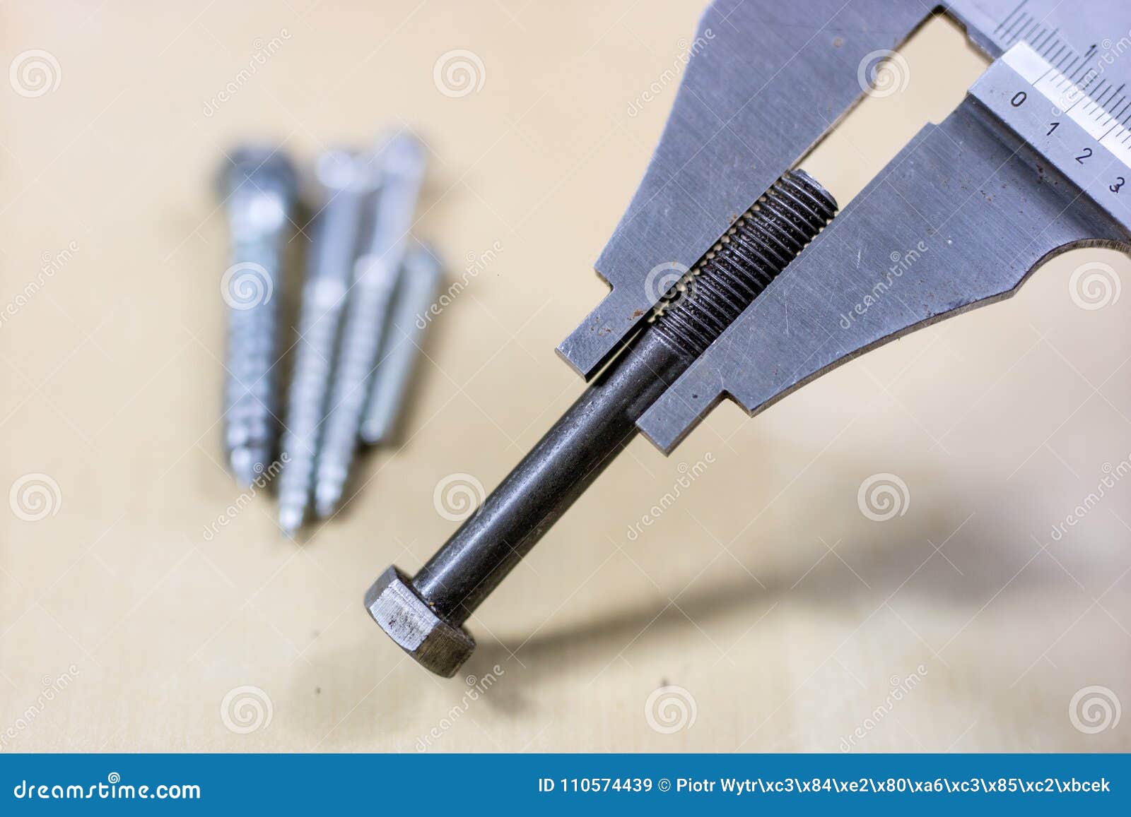 Tools and Measuring Accessories on a Wooden Workshop Table. Making ...