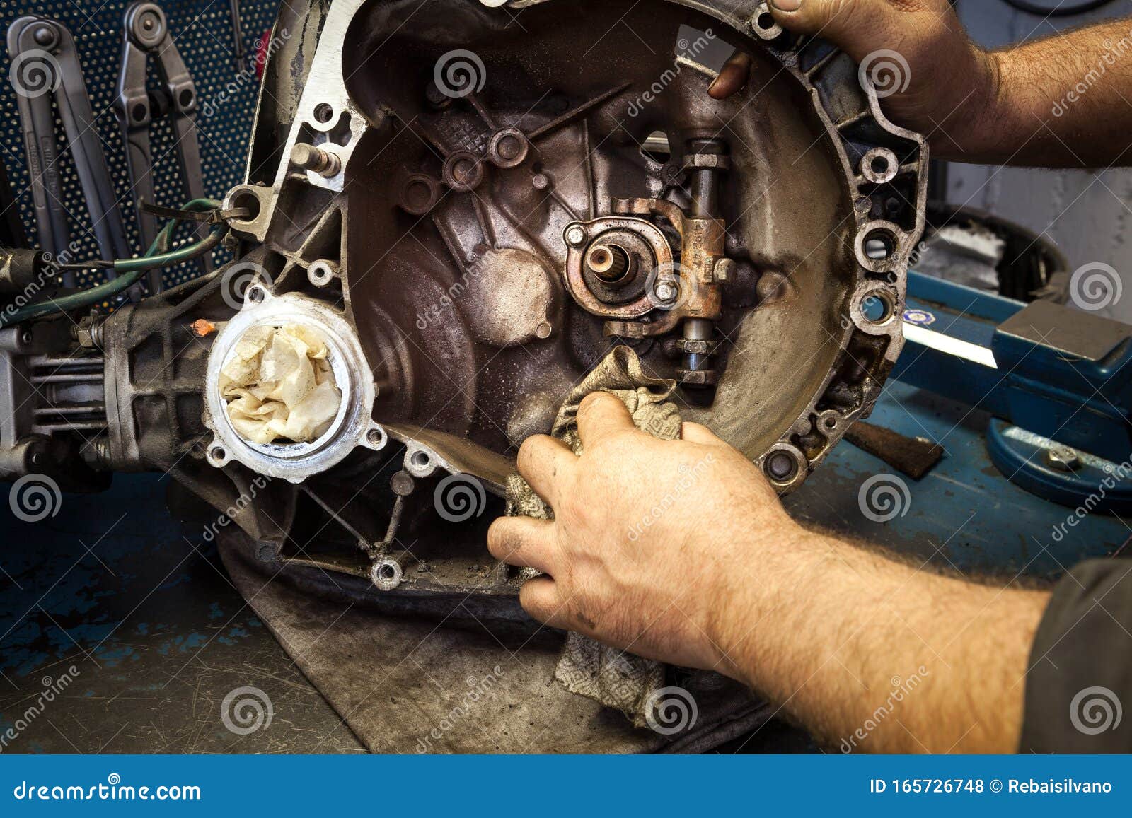 Tools for Mechanical Workshop Stock Photo - Image of background, life ...